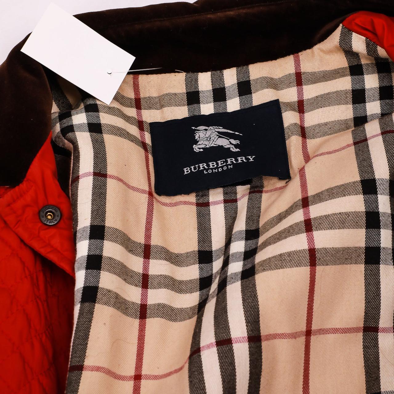 Burberry Women's Red Jacket | Depop