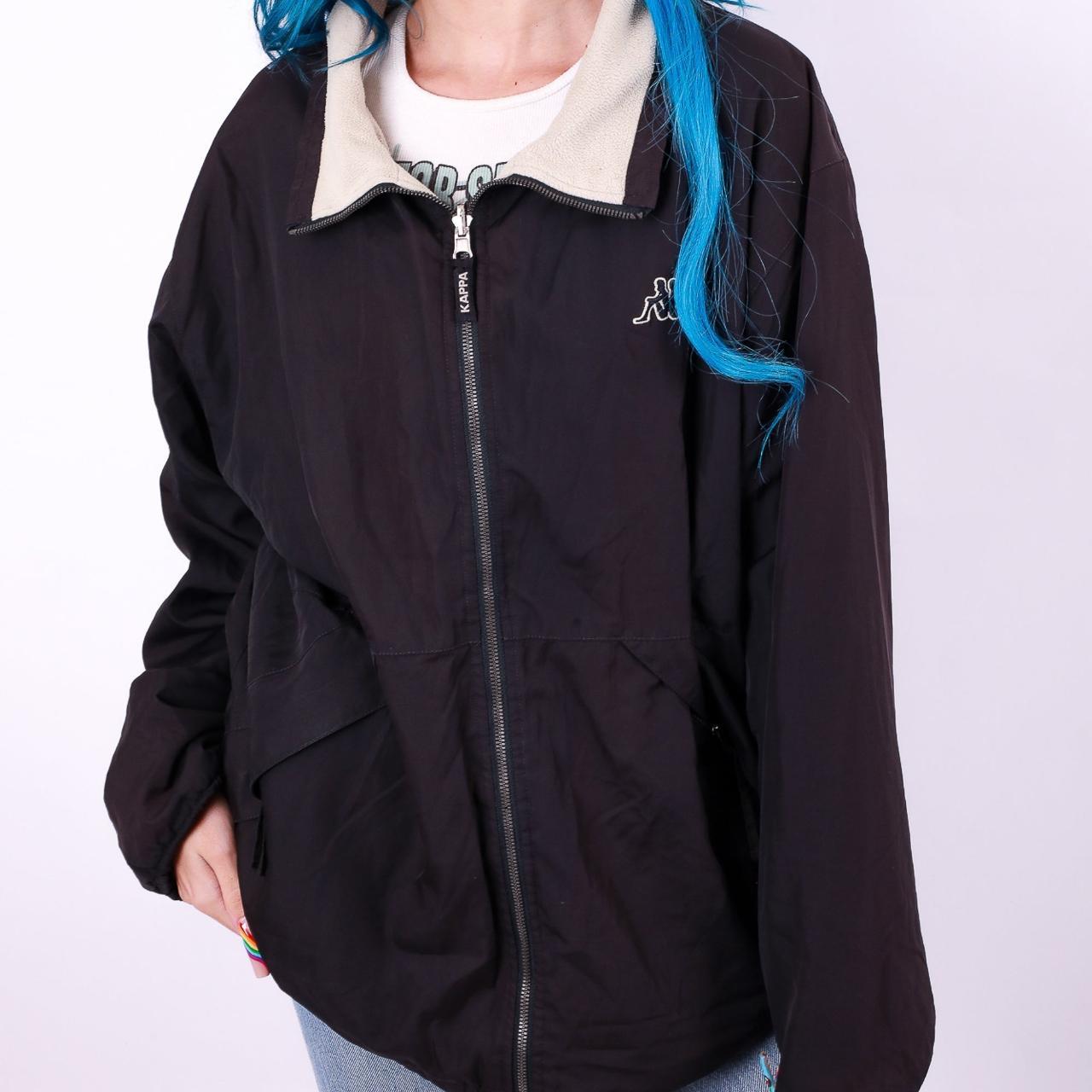 Vintage Kappa Padded Jacket in Multicolour Size on... - Depop
