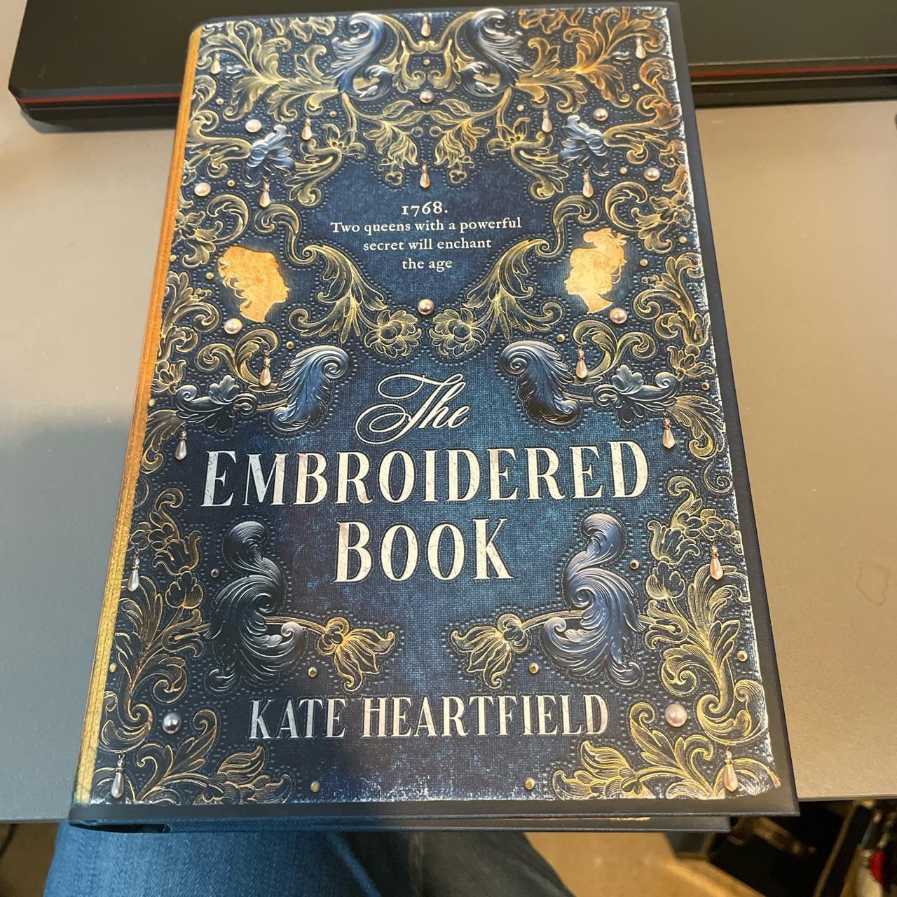 Waterstones the embroidered book Sprayed edge Unread - Depop