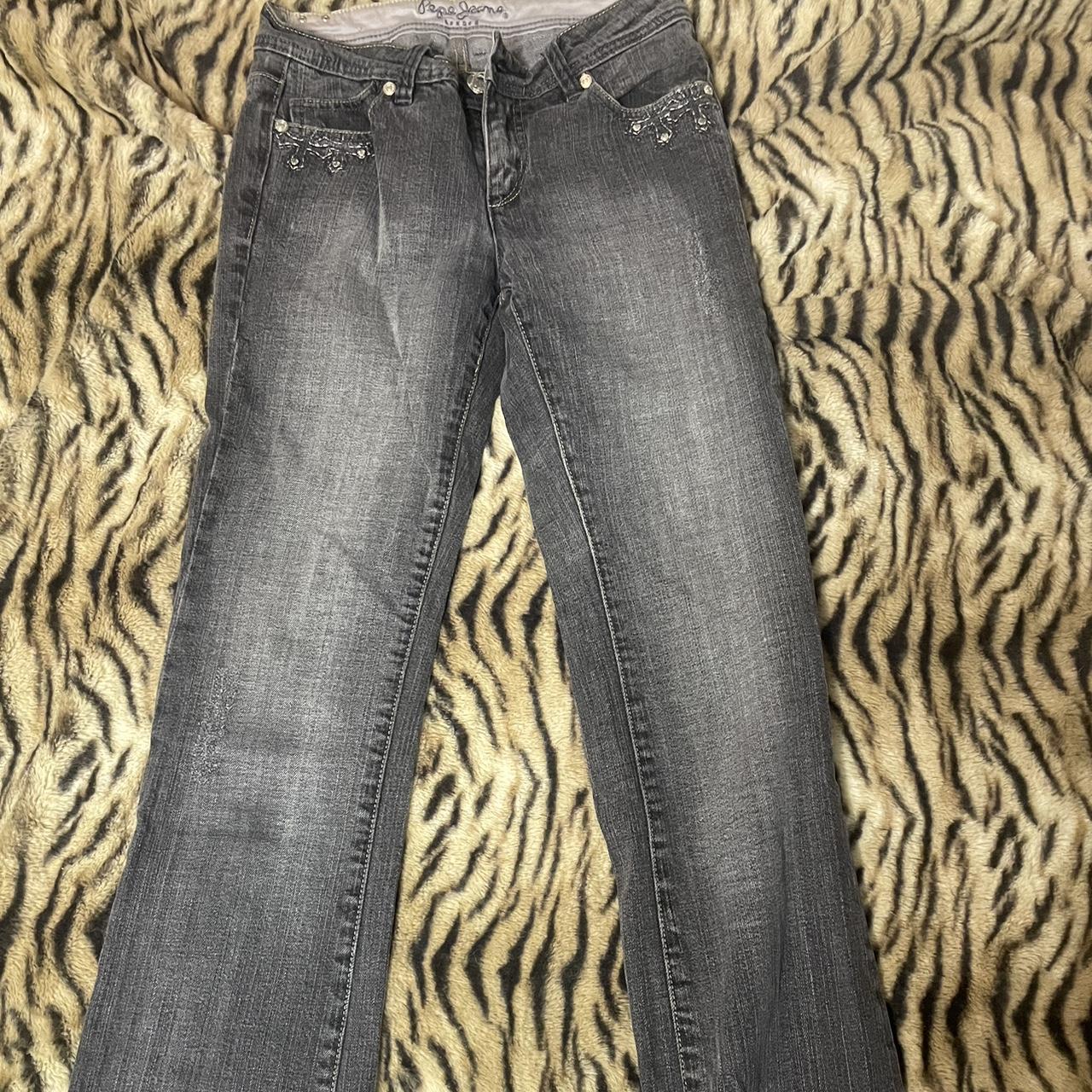 Really cool edgy vintage jeans by PEPE JEANS💕 Size... - Depop