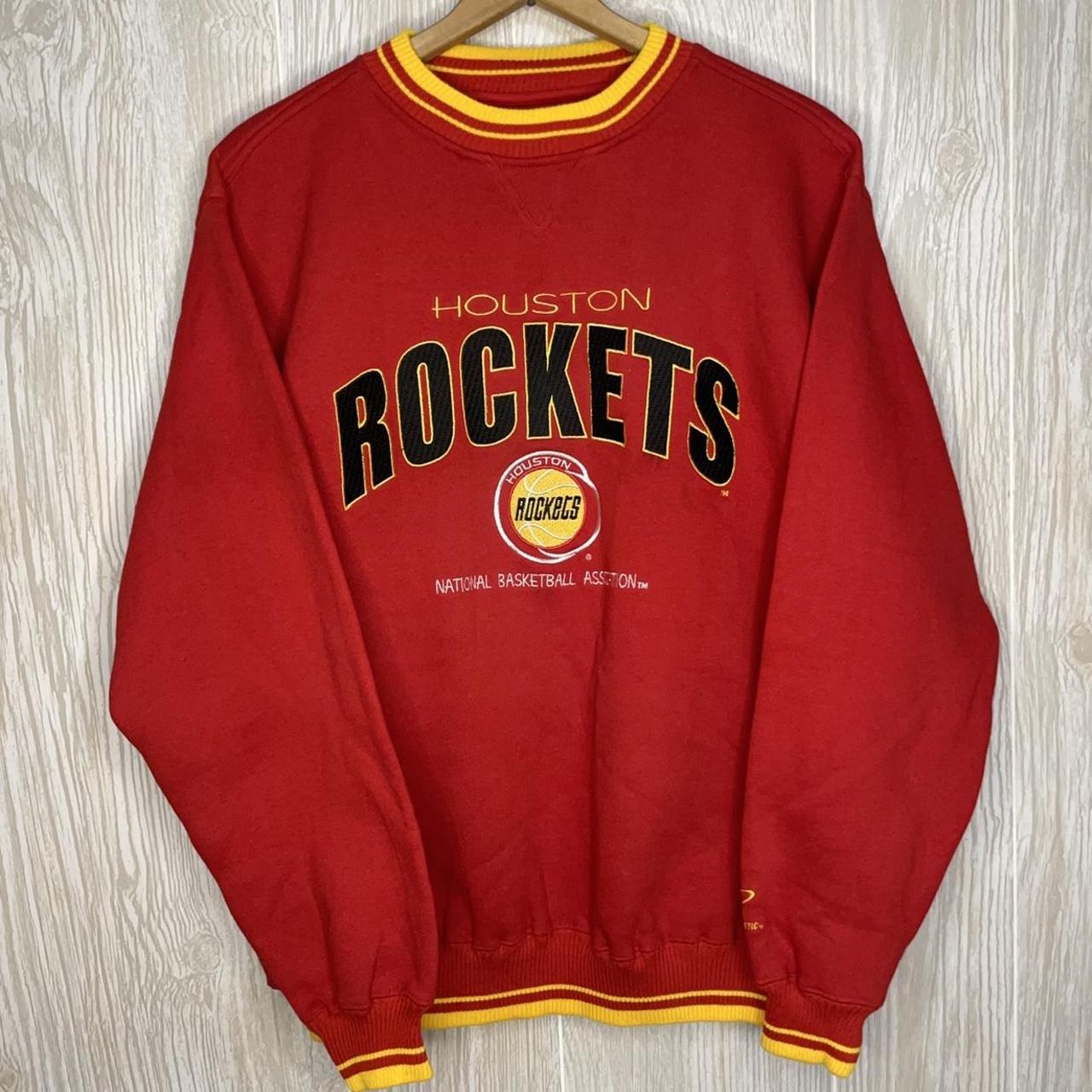 Vintage Deadstock 90s LogoAthletic Houston Rockets... - Depop