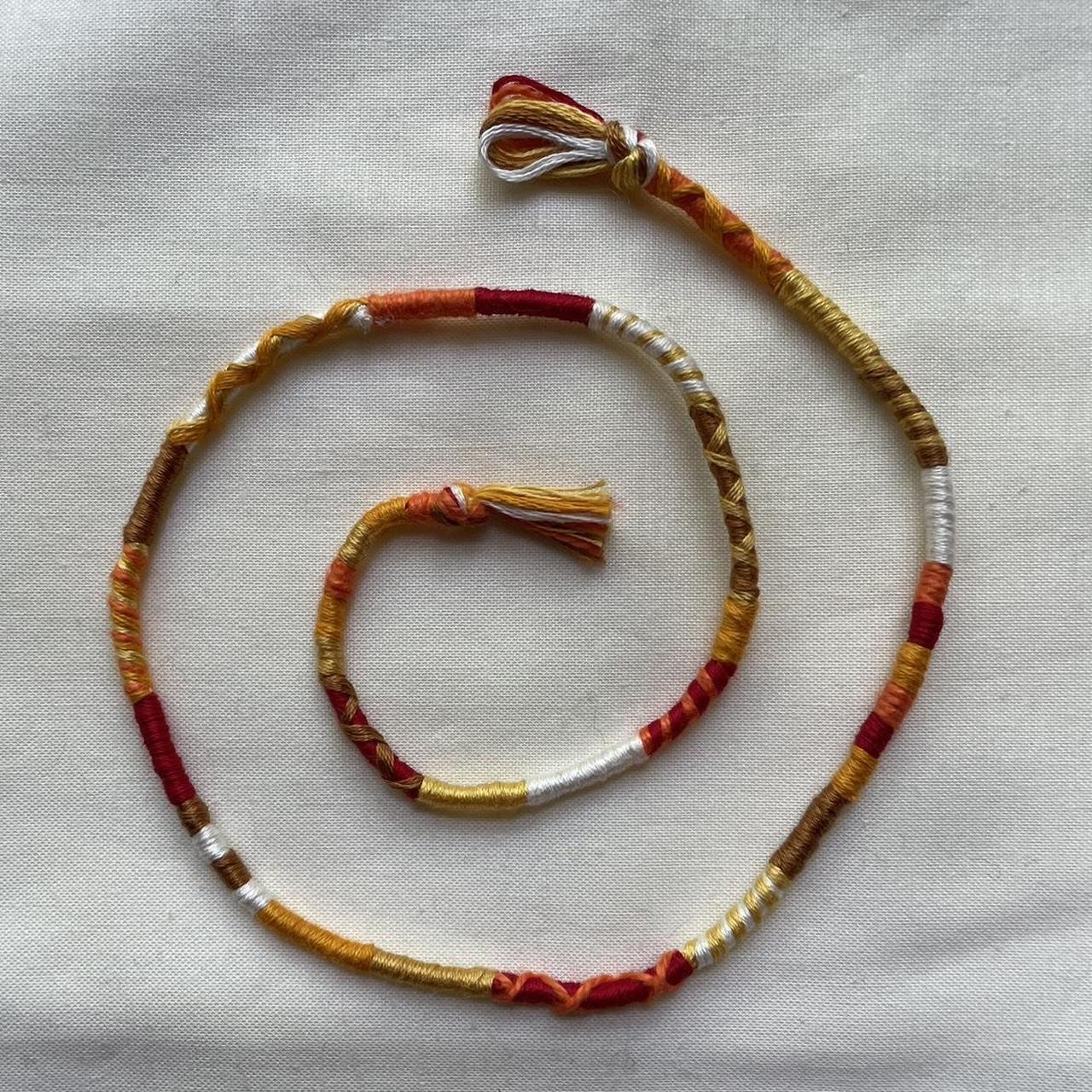 simple reusable hair wrap 🏄☀️ • handmade • 17 inches... - Depop