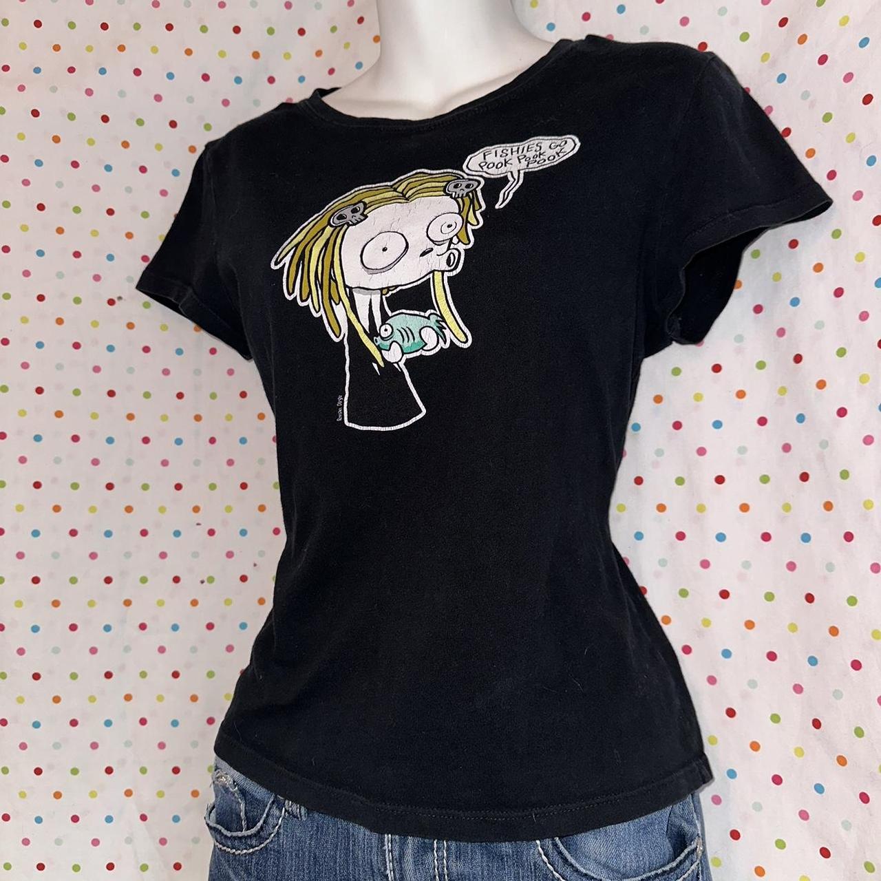 rare roman dirge Lenore graphic baby tee for Doe by... - Depop