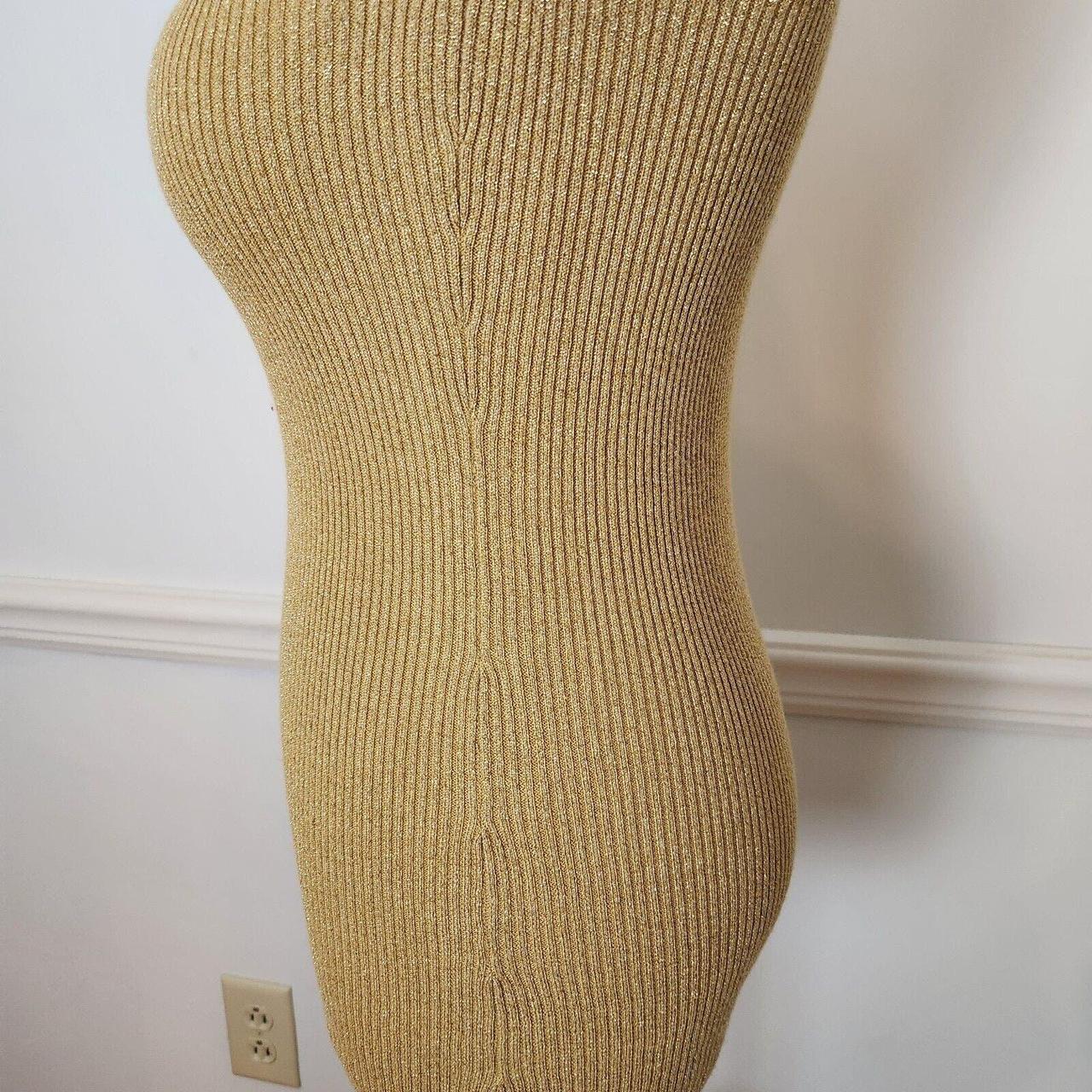 Double D Ranch Tank Top XS Womens Gold Metallic... - Depop