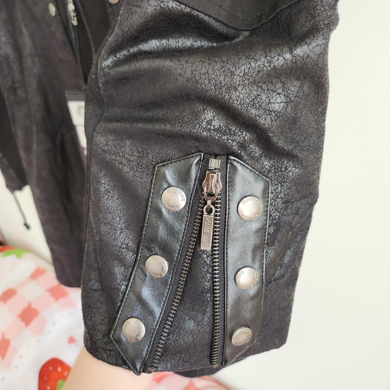 PUNK RAVE Black Steampunk Visual Kei Coat Length:... - Depop