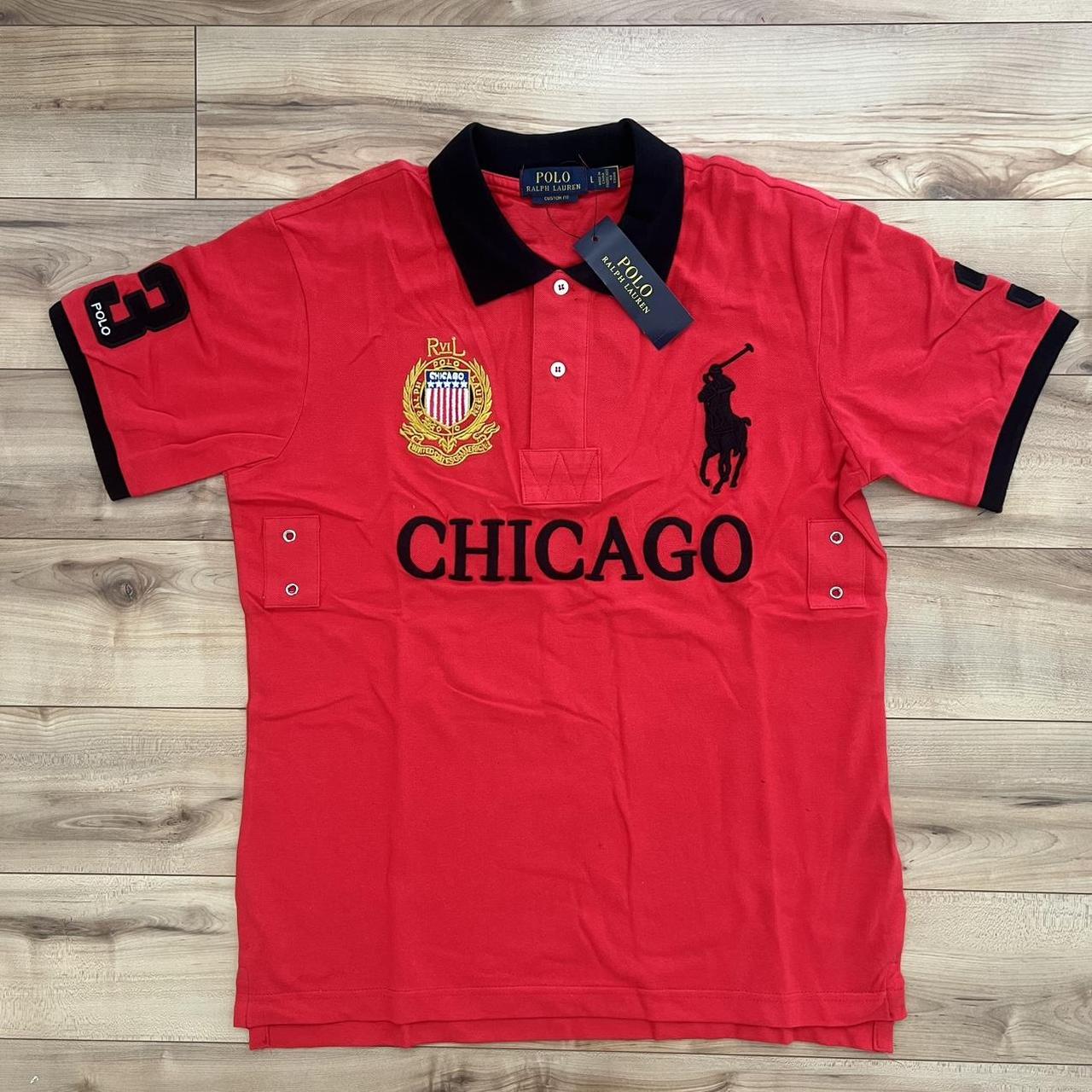 Black Polo Ralph Lauren Chicago Chief... | Depop