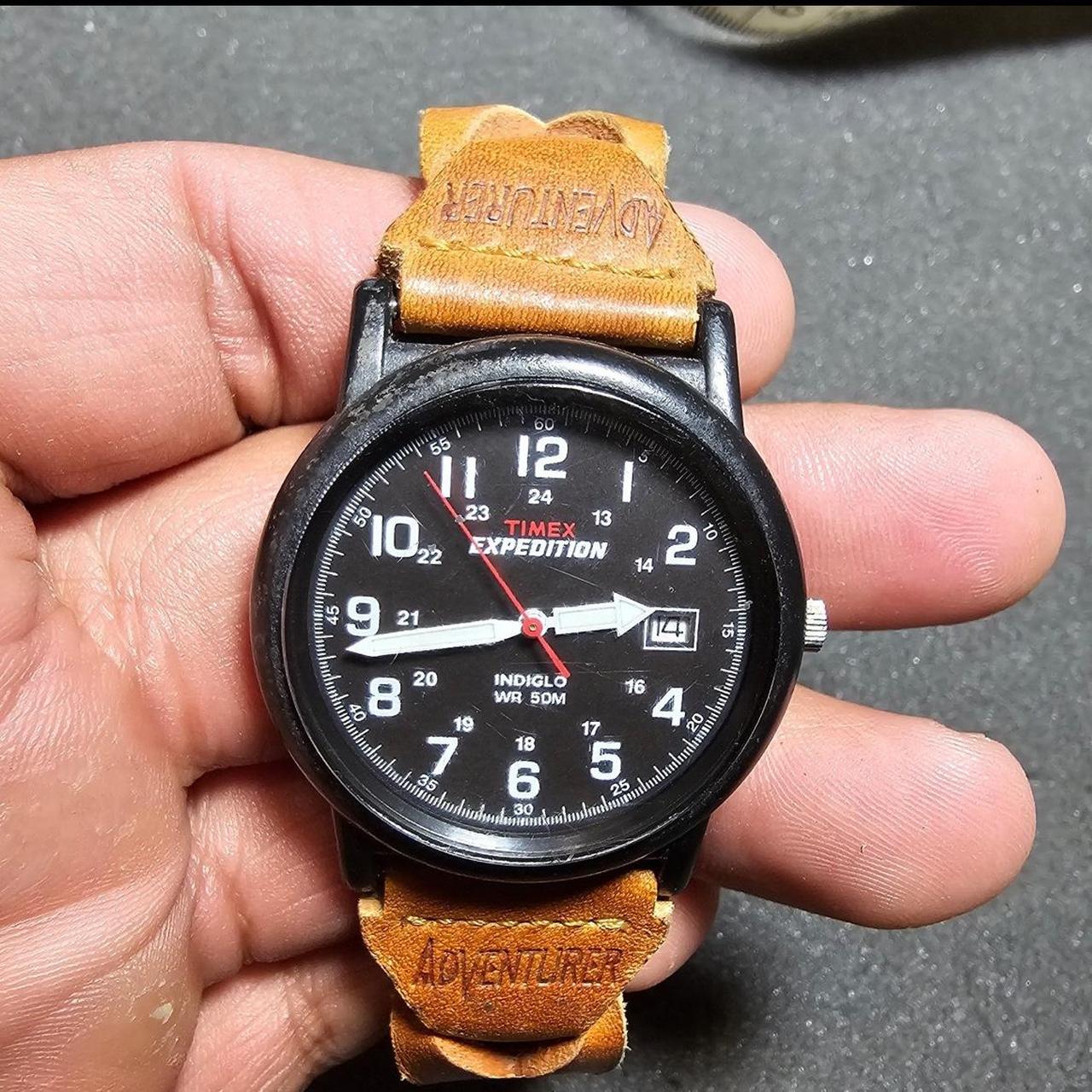 Timex Expedition Mens Camper Watch Indiglo Quartz... - Depop