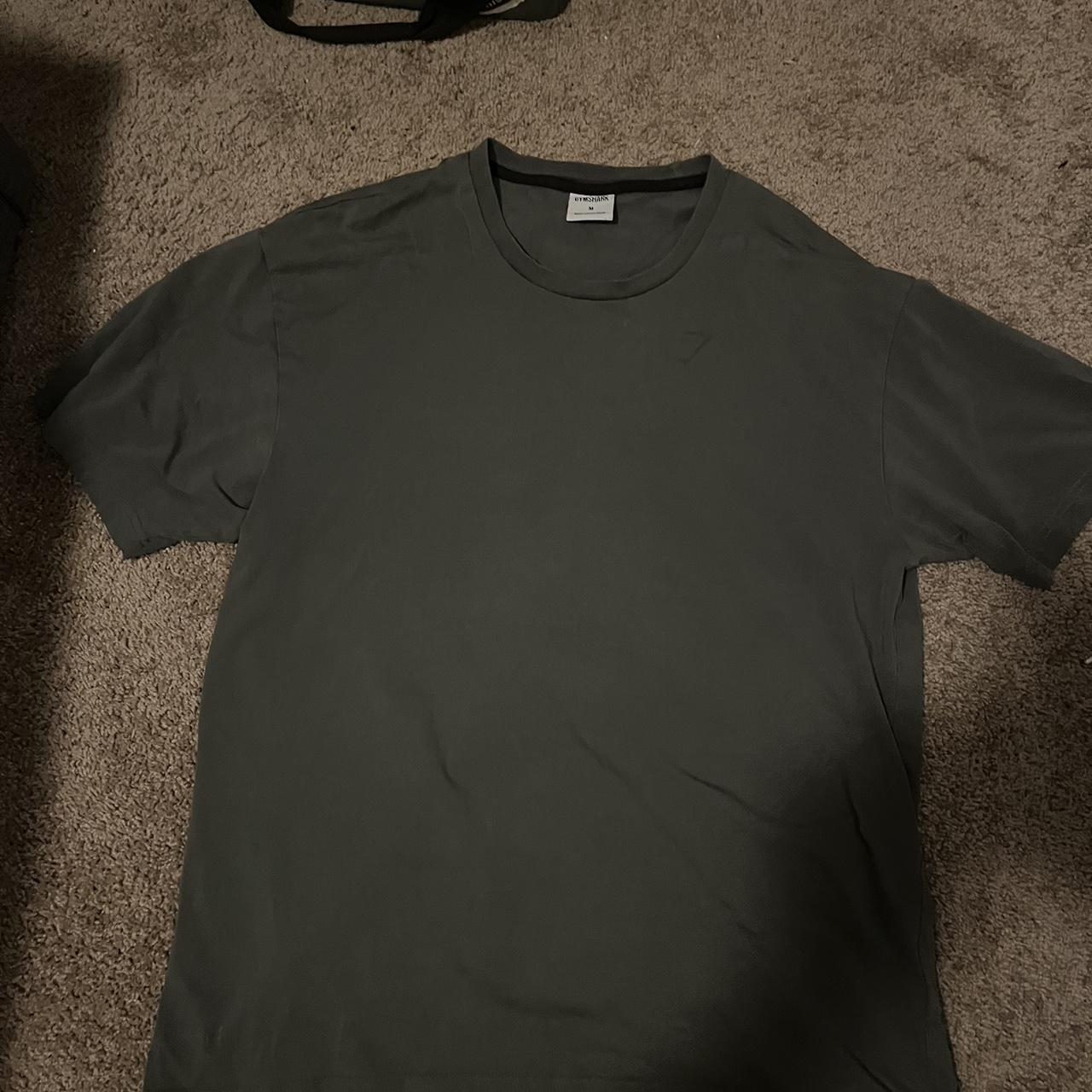 Gymshark Compression Tshirt Green Size M - Depop