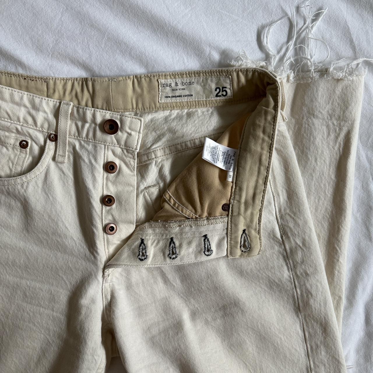 Rag and Bone Pants big holes in the legs fits more... - Depop