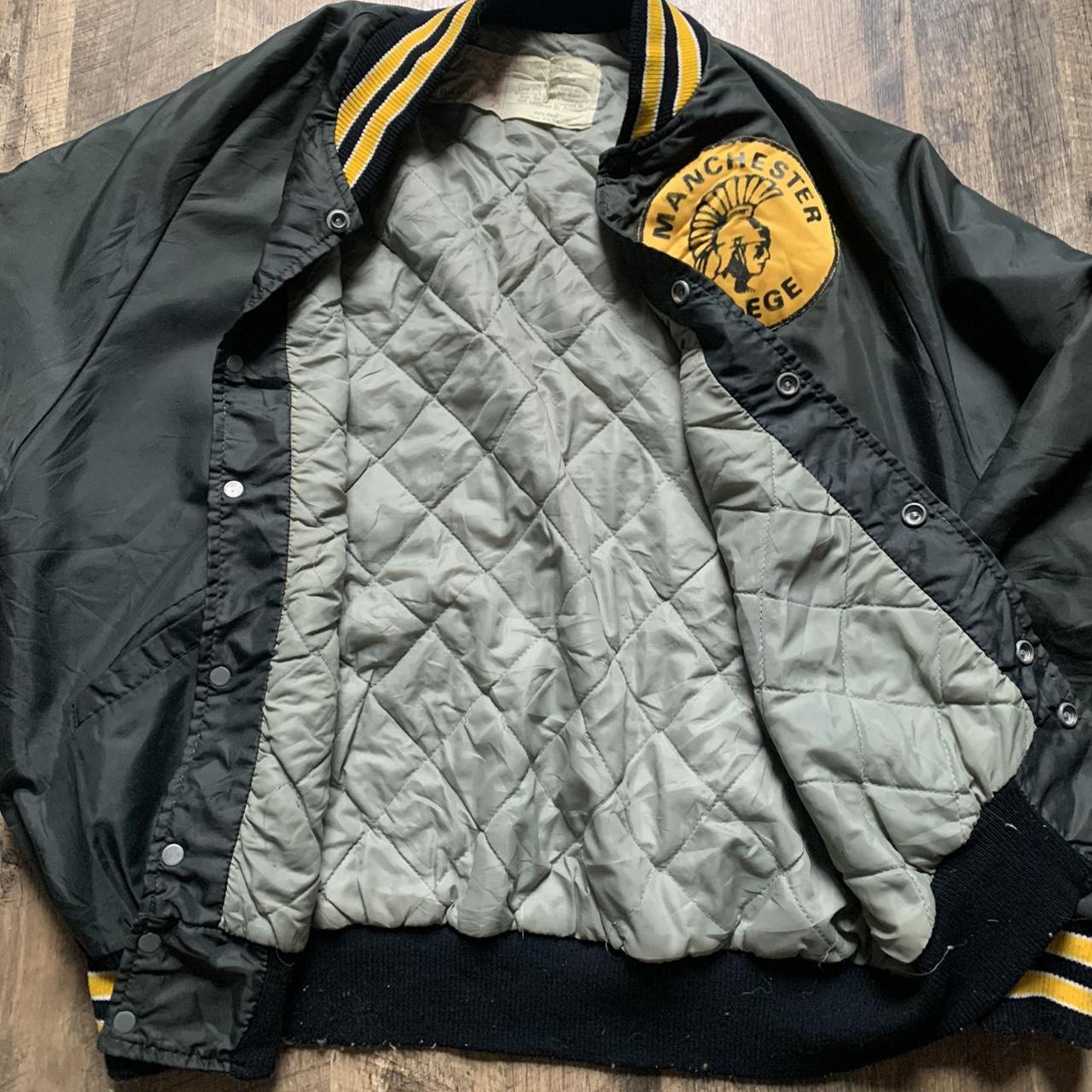 Women's Black and Yellow Jacket | Depop