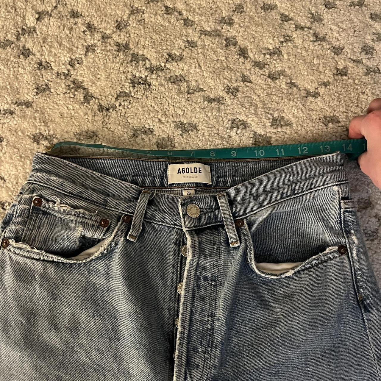 Agolde denim, 100% cotton. Classic fit, just too... - Depop