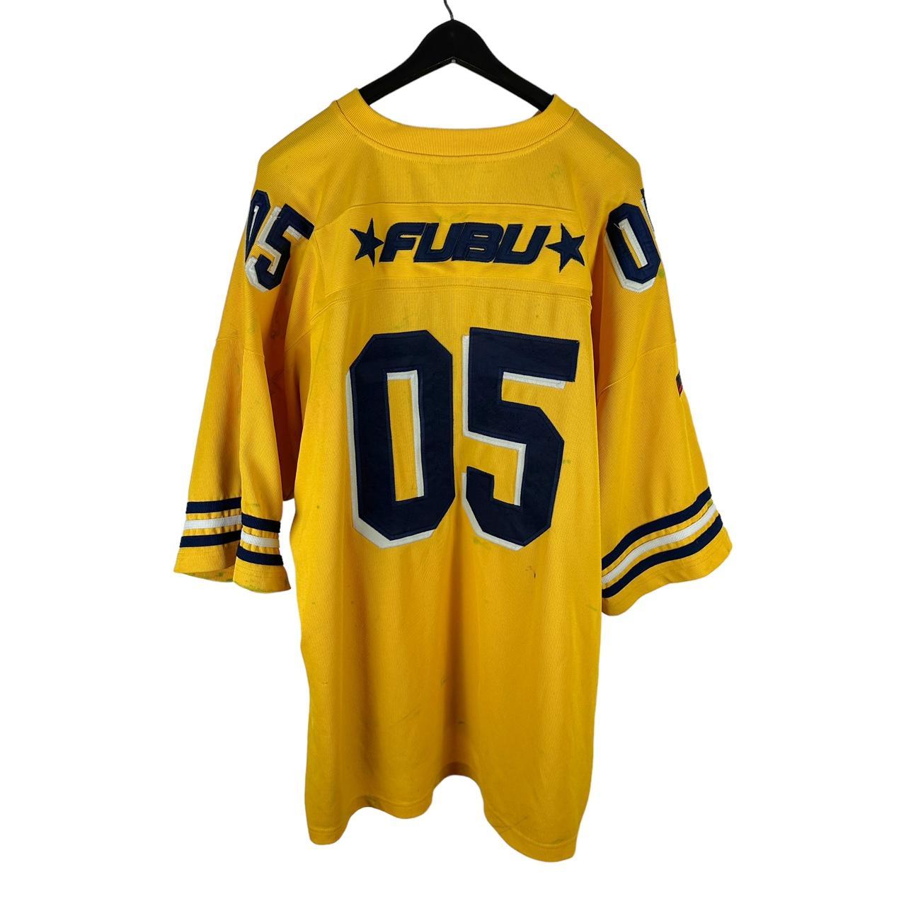 FUBU Men's Yellow T-shirt | Depop