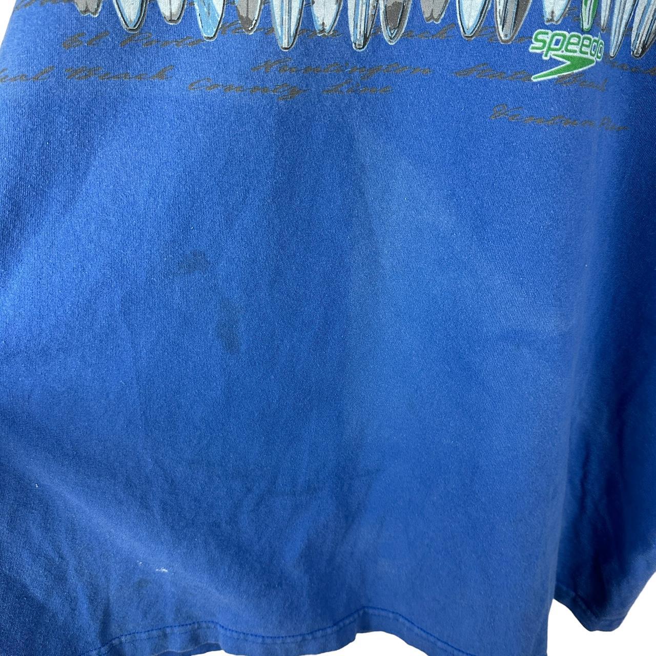 Mens Y2K Speedo Surf Board Summer Water Tank Top... - Depop