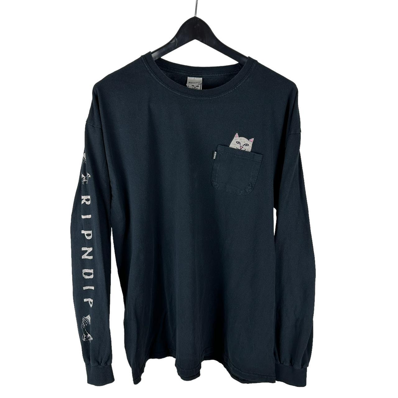 Mens Y2K RipNDip Front Pocket Skateboard Graphic... - Depop