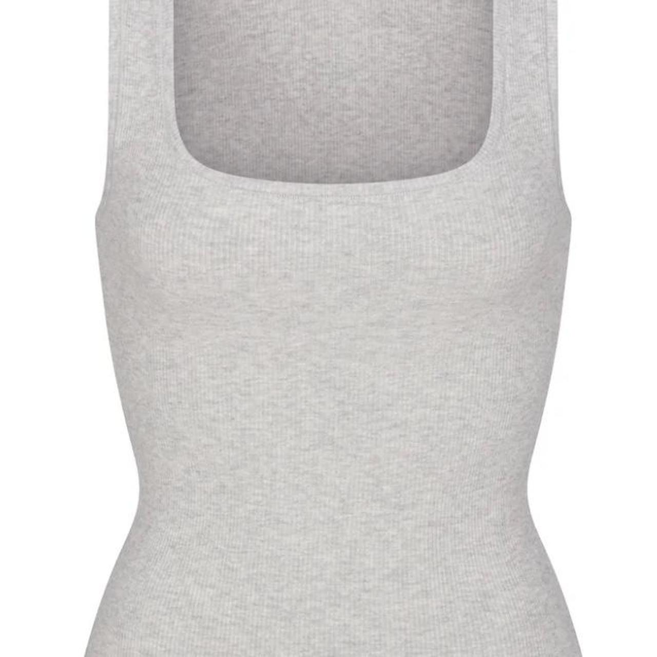 NEED GONE!! Old grey skims top small stain and some... - Depop