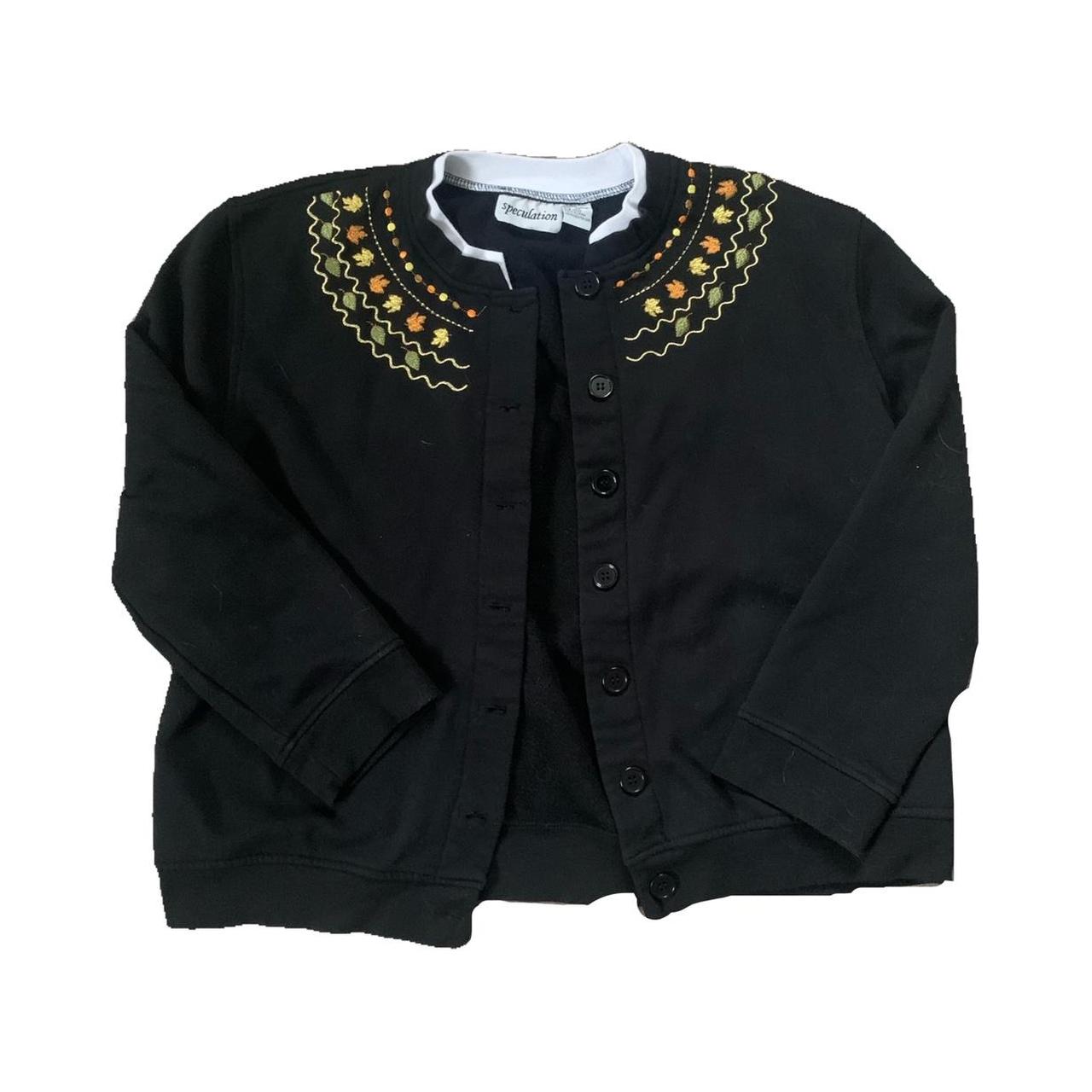 vintage fall button up cardigan - for reference i... - Depop