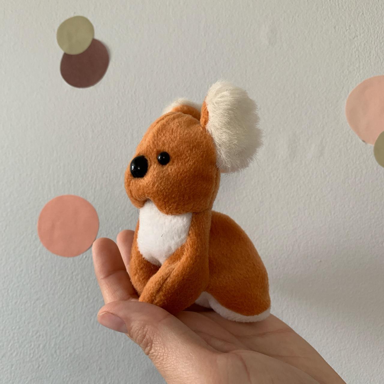 cutest little koala plush orange baby koala beanie... - Depop