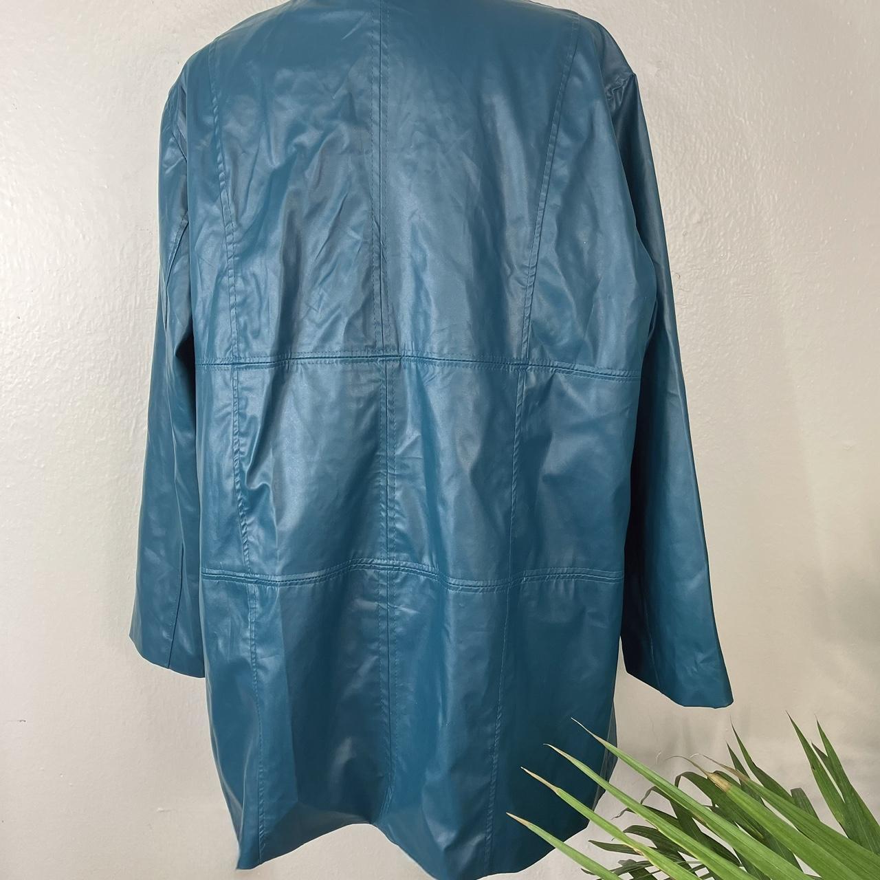 Plus size faux leather jacket 2X jacket Can wear... - Depop