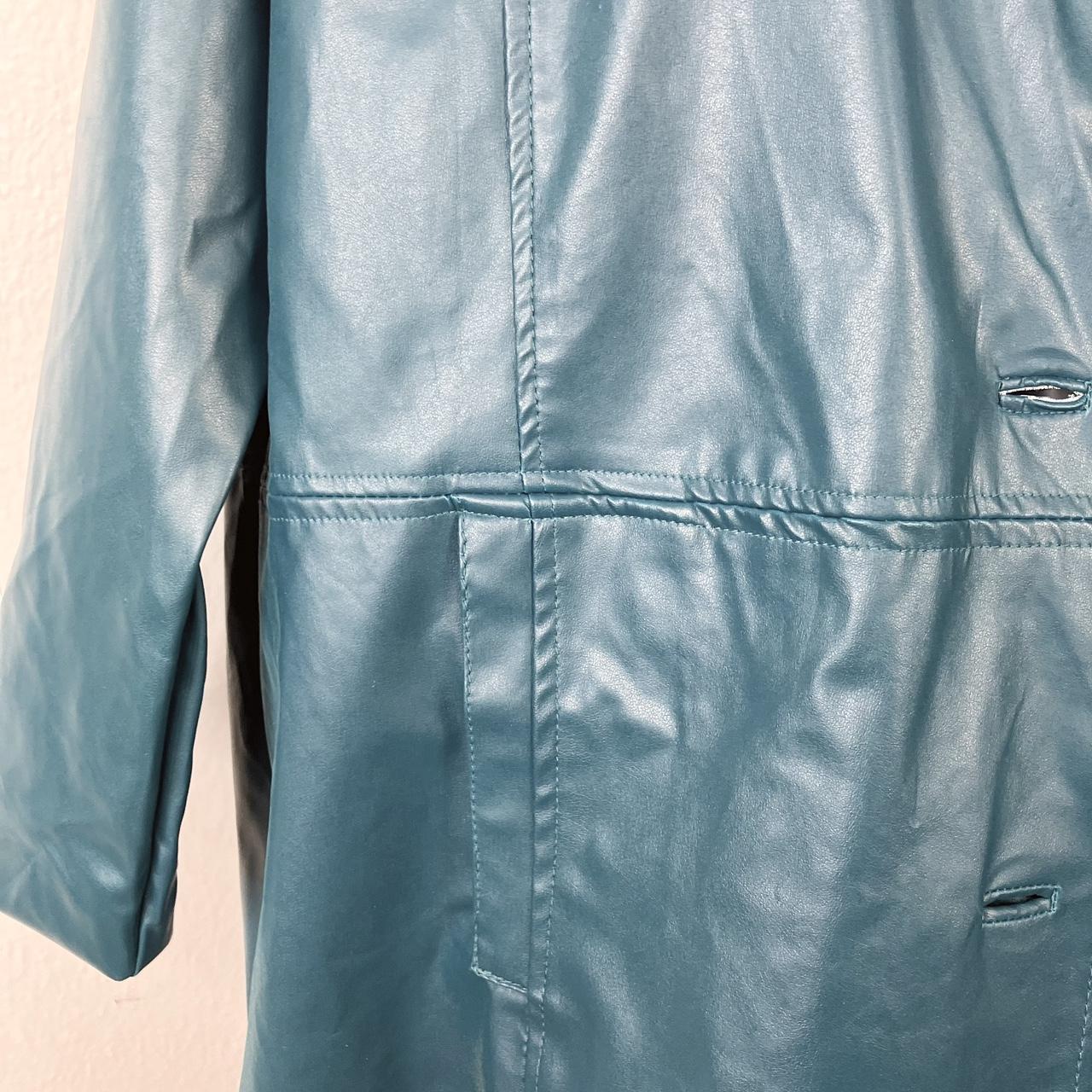 Plus size faux leather jacket 2X jacket Can wear... - Depop