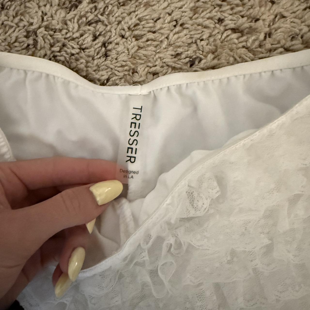 White lace micro shorts #lace #festivalvibes | Depop