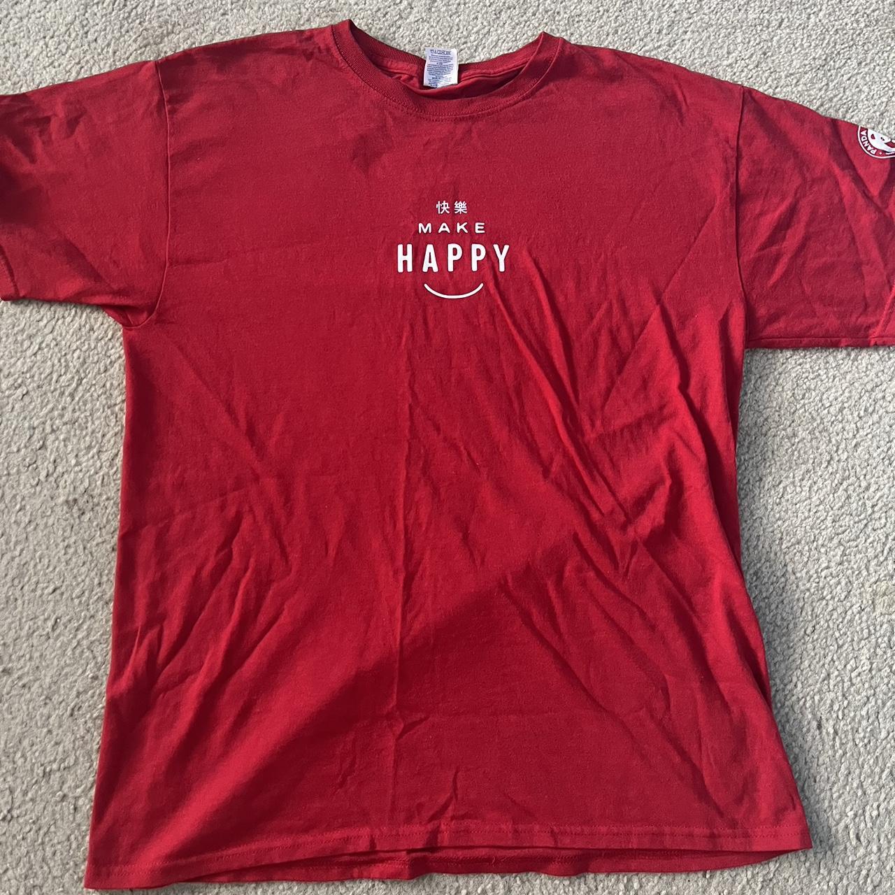 AUTHENTIC PANDA EXPRESS EMPLOYEE SHIRT... - Depop