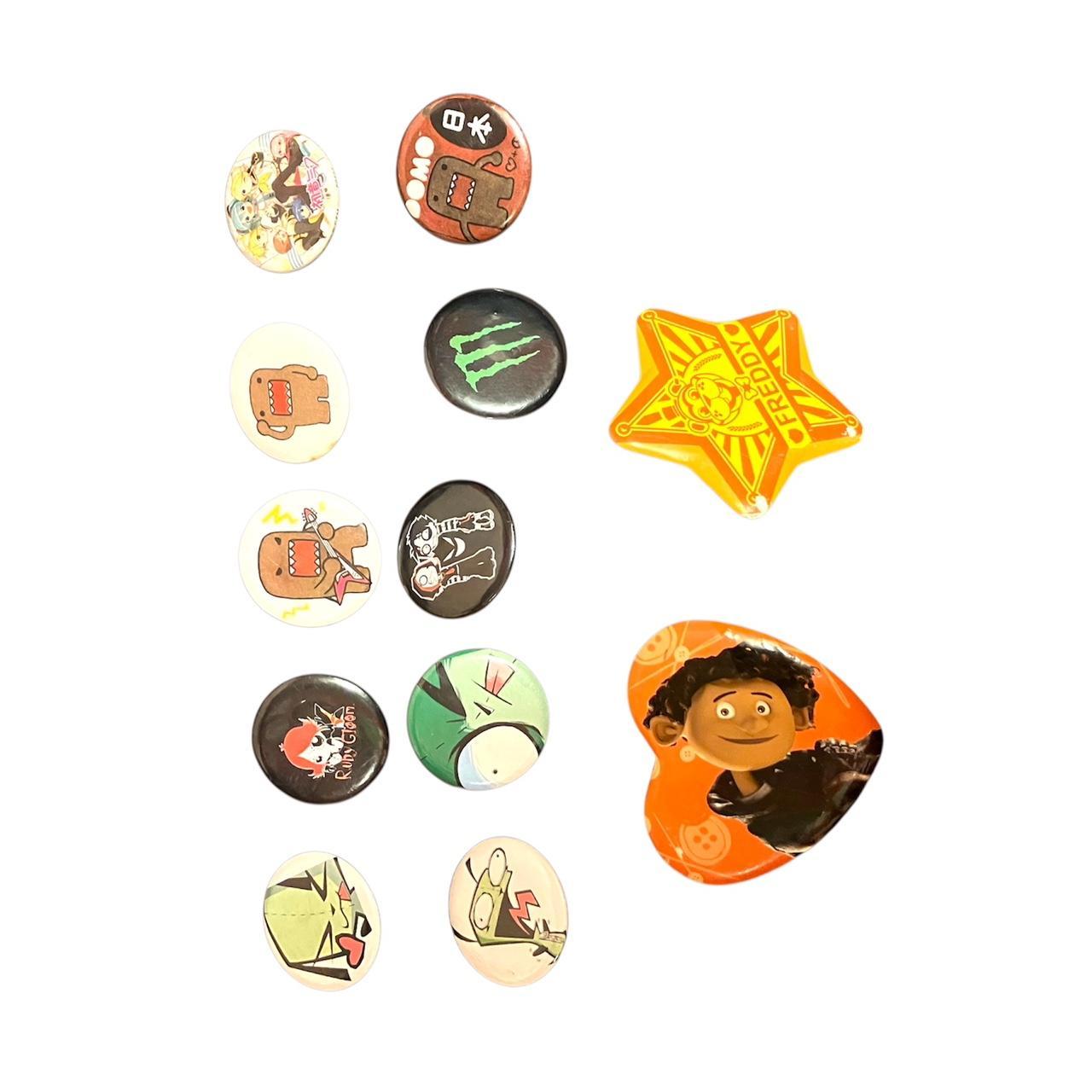 2000s pins comes with featuring invader zim,... | Depop