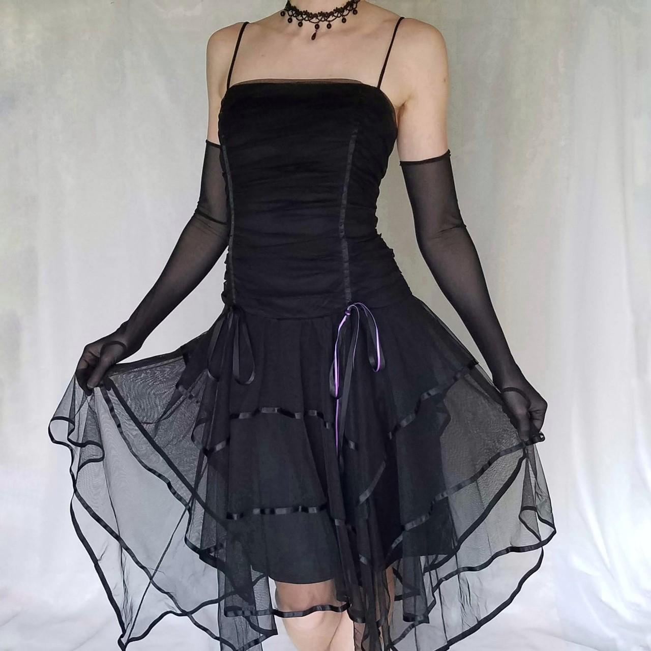Black Goth Homecoming Dress THE ultimate dress for... | Depop