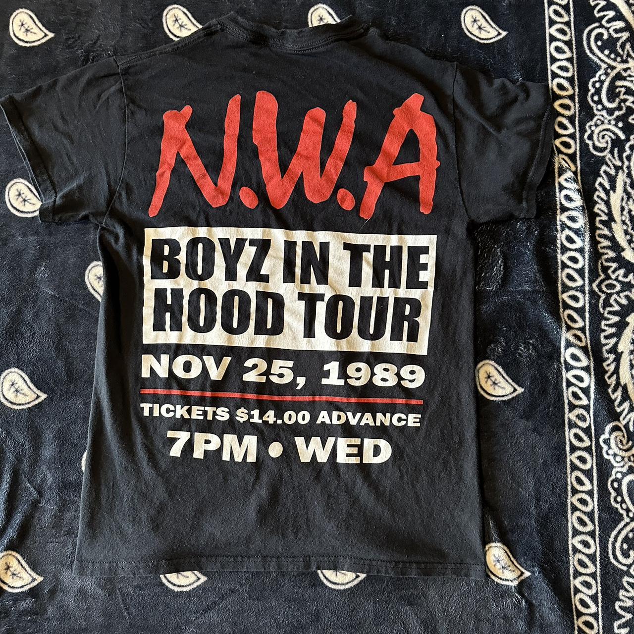 NWA Boyz in the Hood Tour shirt - Depop