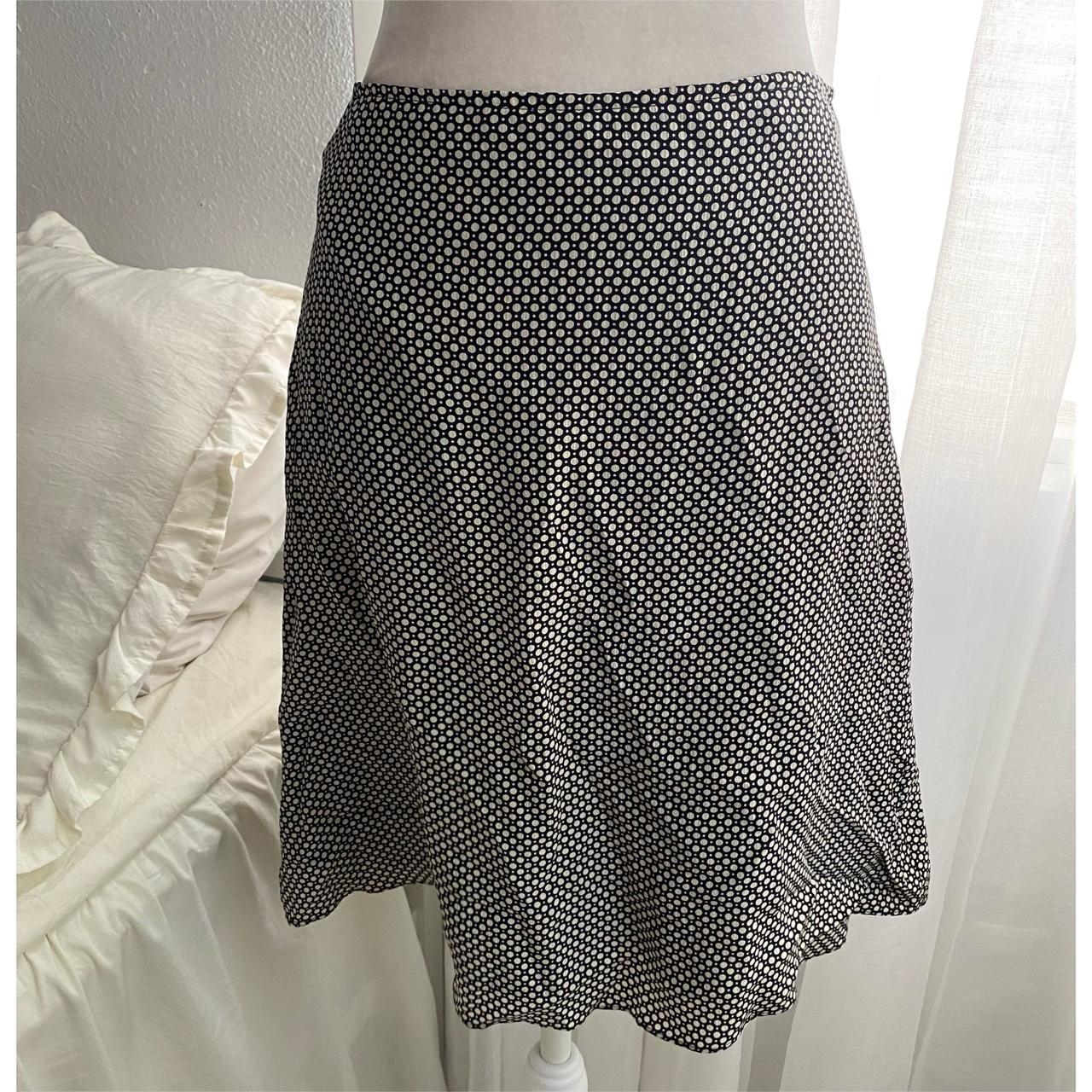 Vintage Y2K Mossimo silk midi skirt true vintage... | Depop
