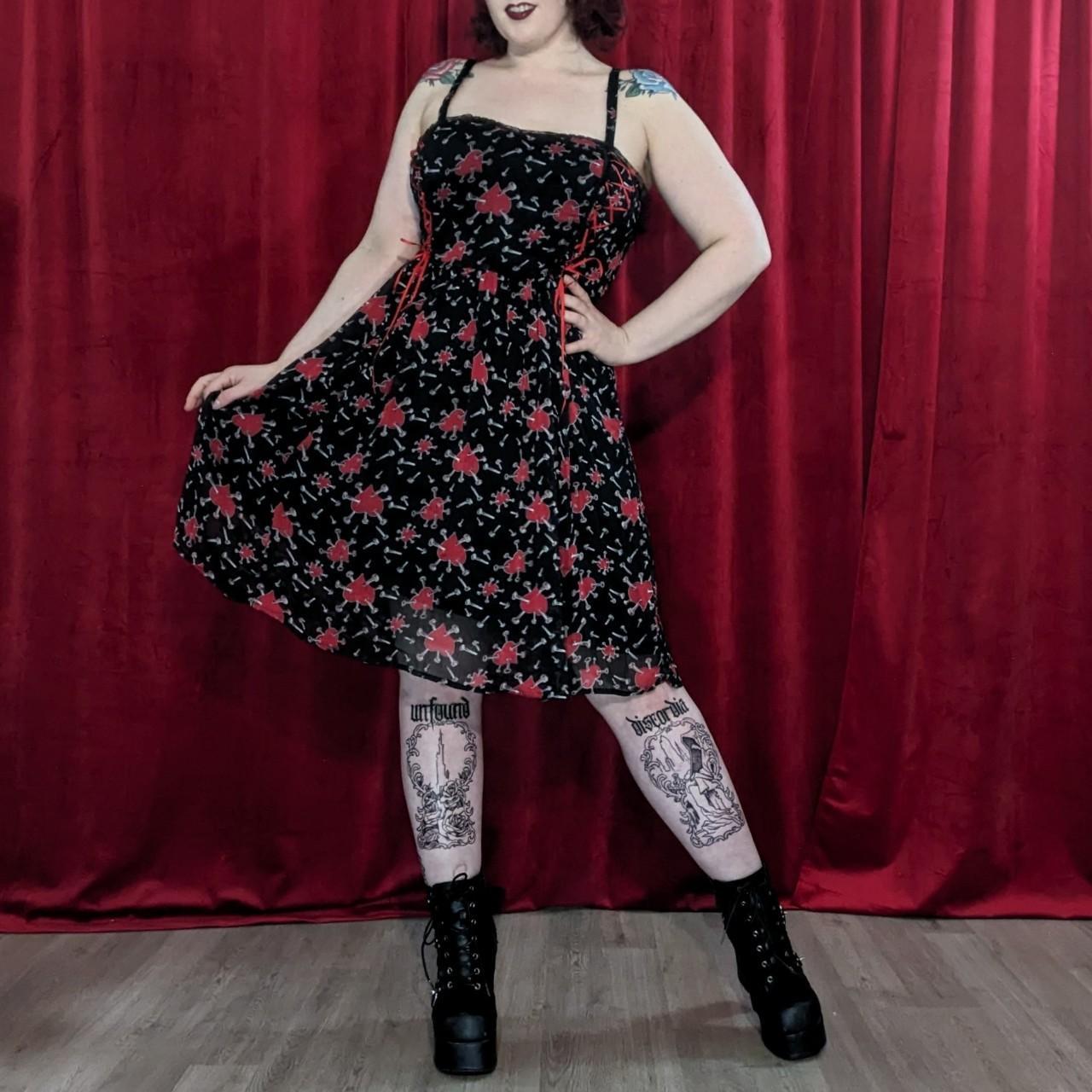 Vintage early 00s Tripp NYC for Torrid Tim Burton... - Depop