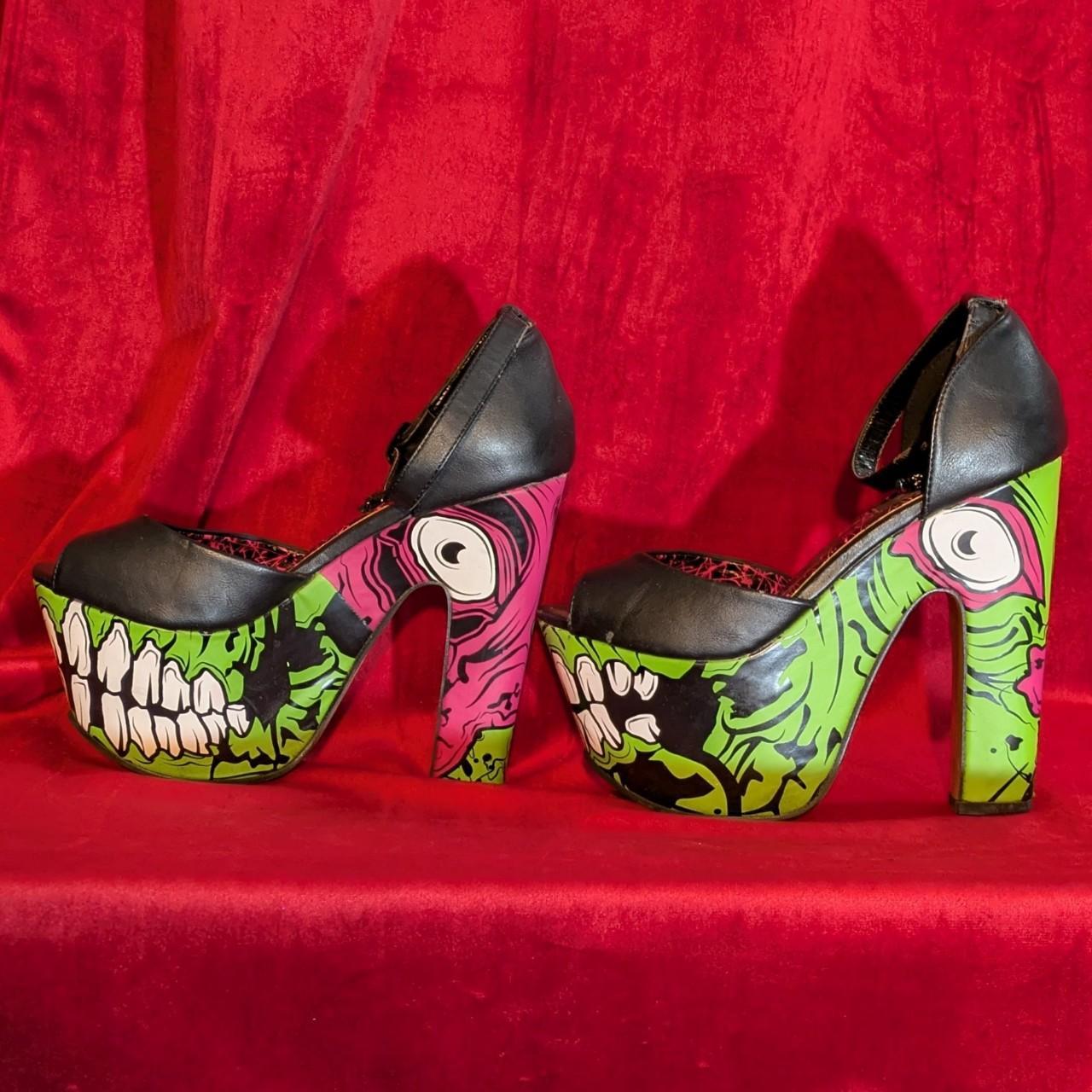 Iron Fist Zombie Stomper chunky super platforms -... - Depop
