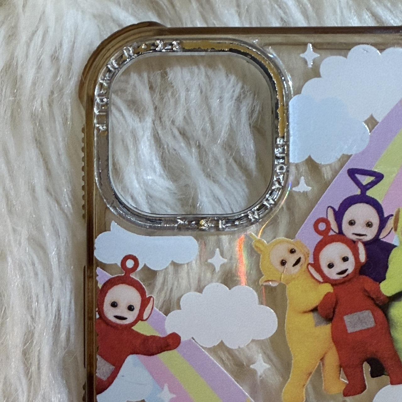 Skinnydip iPhone 13 Teletubbies holographic phone... | Depop