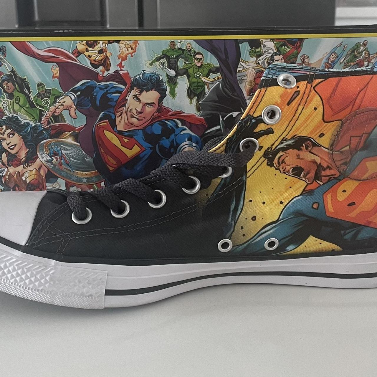 Converse Chuck Taylor All Star Hi Superman. Men’s... - Depop
