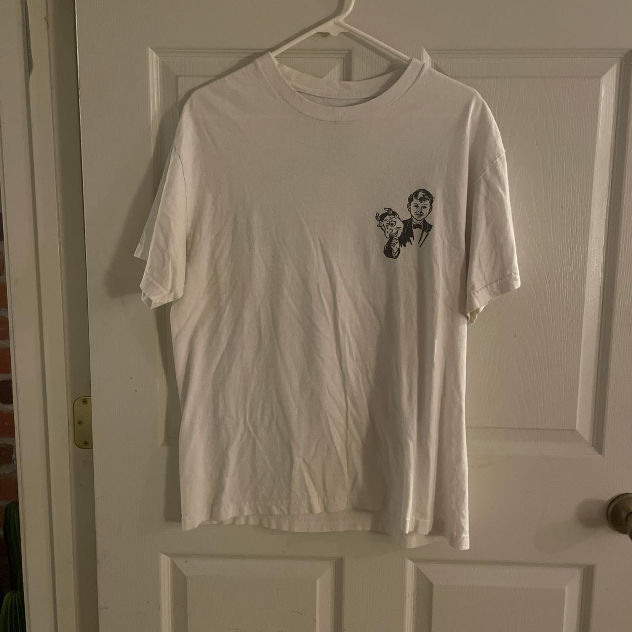 Alab white tee men’s large - Depop