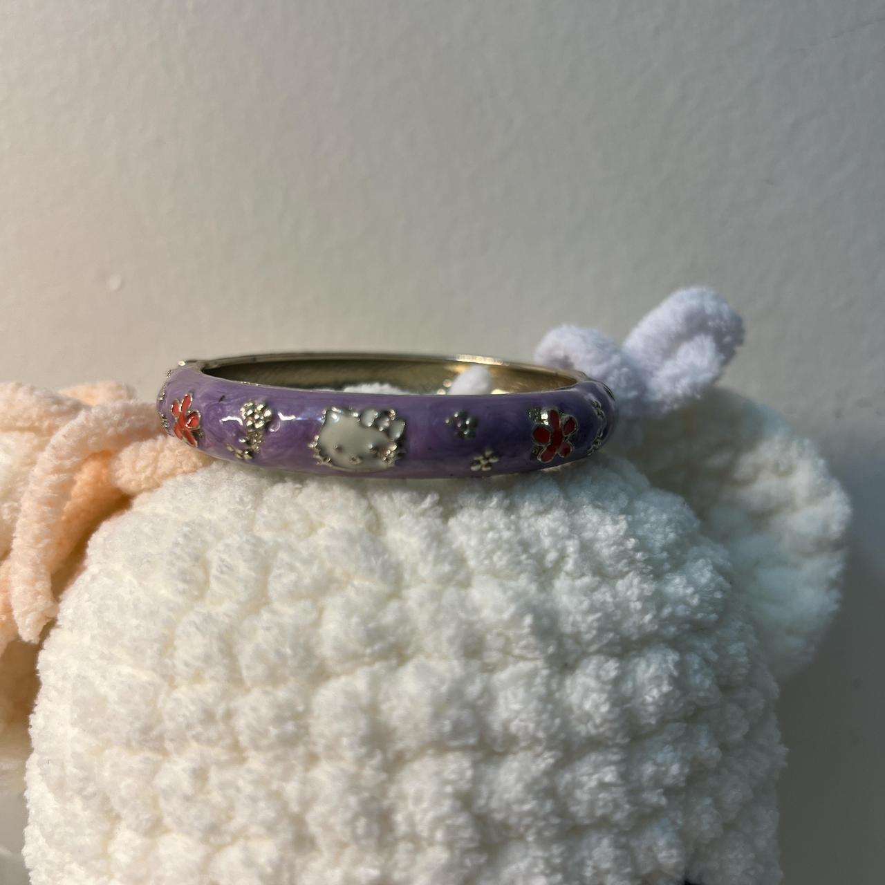 purple hello kitty bangle Size: small Message me... | Depop