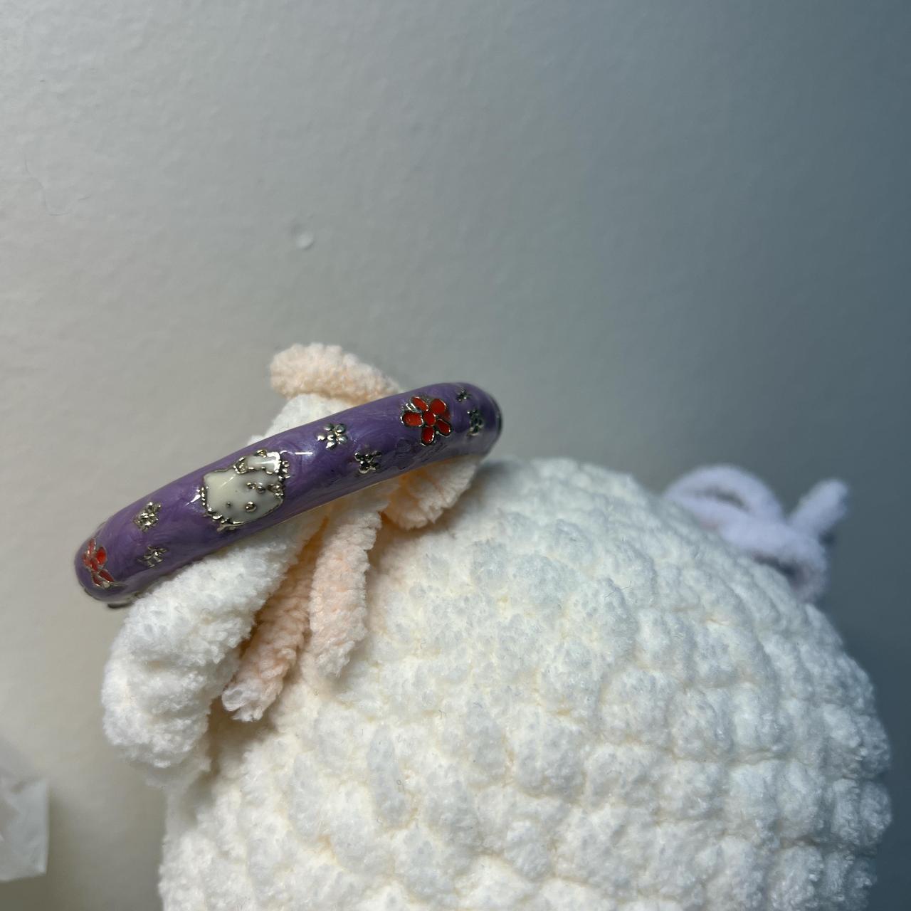 purple hello kitty bangle Size: small Message me... | Depop