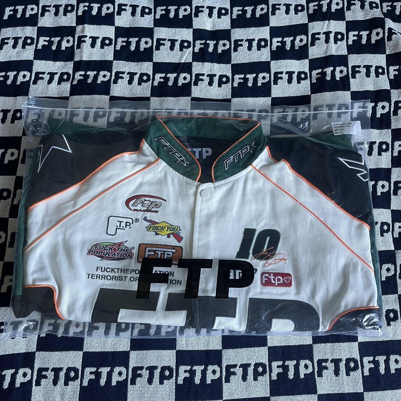 FTP PITCREW JACKET SIZE M NFS #ftp #fuckthepopulation - Depop