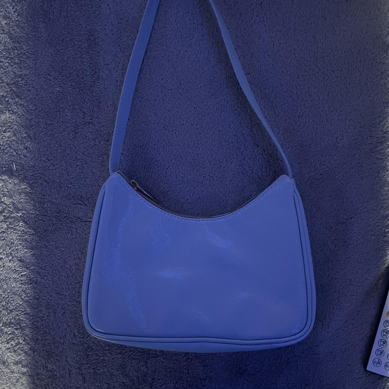cute light blue shoulder purse🩵 - Depop