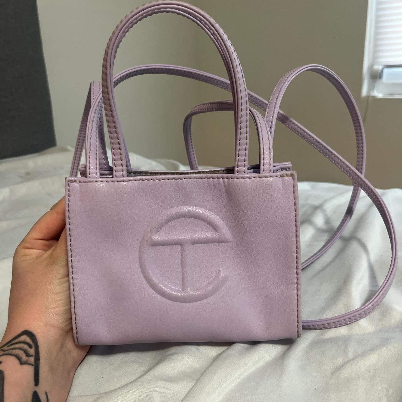 Telfar mini bag in purple #Telfar #minibag - Depop
