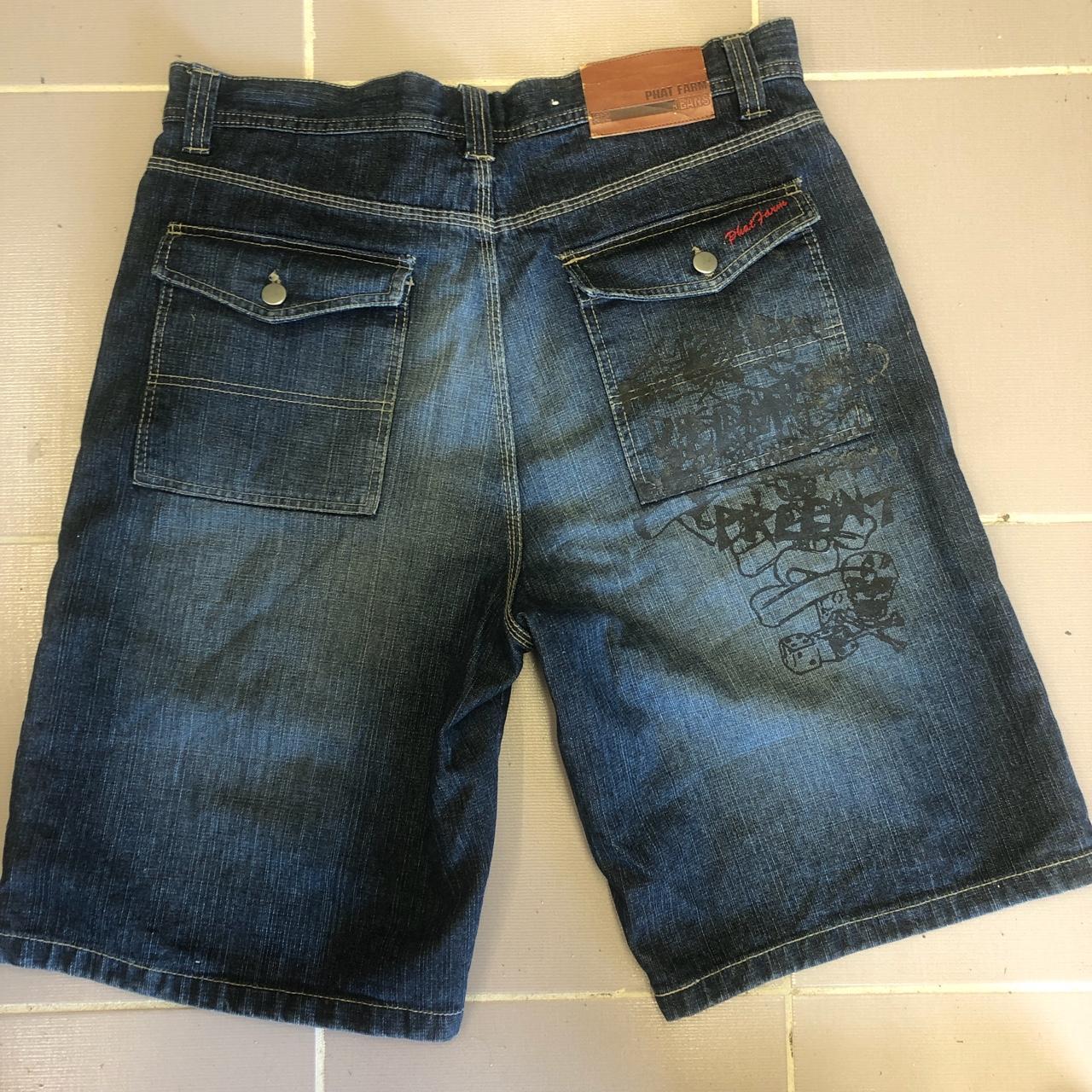 PHAT FARM SHORTS OLD SCHOOL EXCELLENT CONDITION... - Depop