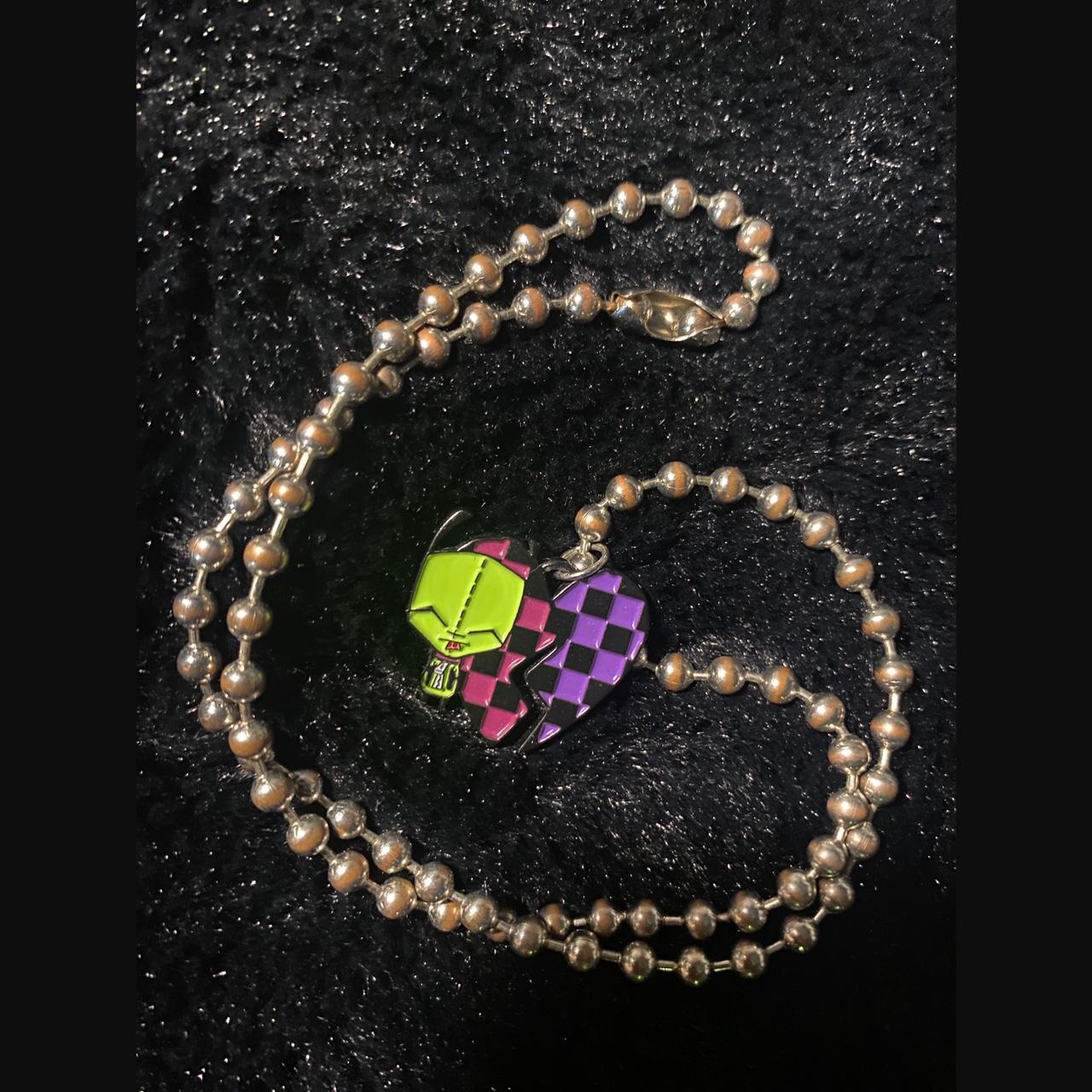 Invader Zim Gir Necklace #scene #invaderzim #alt... - Depop
