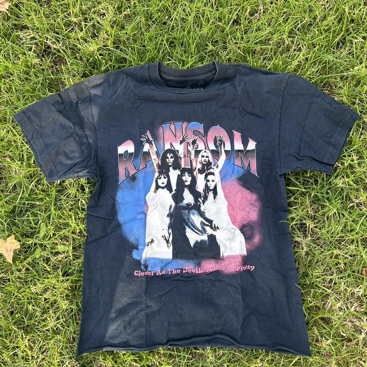 old ransom t shirt drop “clear as the devil, twice... - Depop