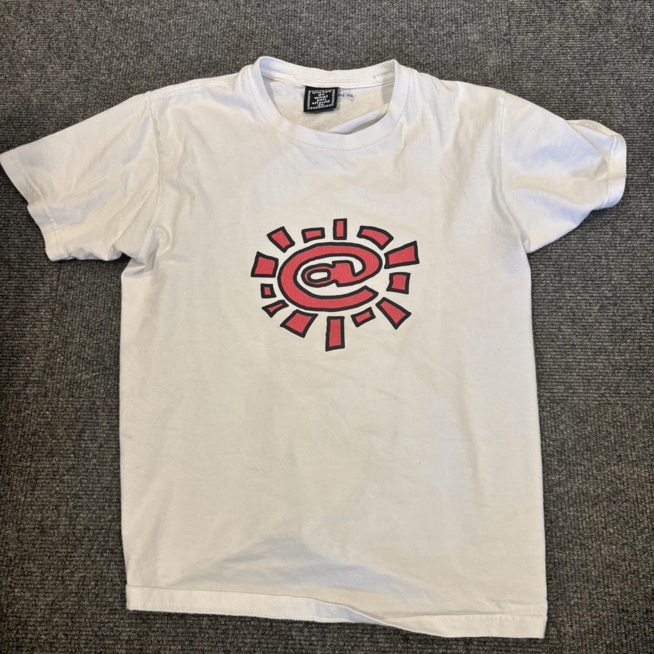 Adwysd red logo tee. Perfect fit | Depop