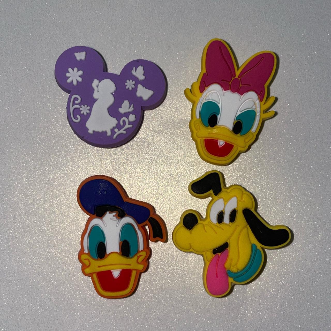 disney croc charms ! includes all jibbitz pictured i... - Depop