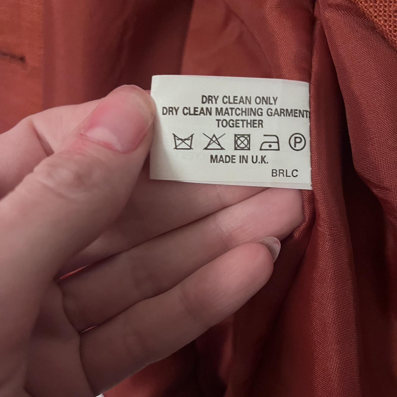 Women’s equation rusty red blazer double breasted - Depop