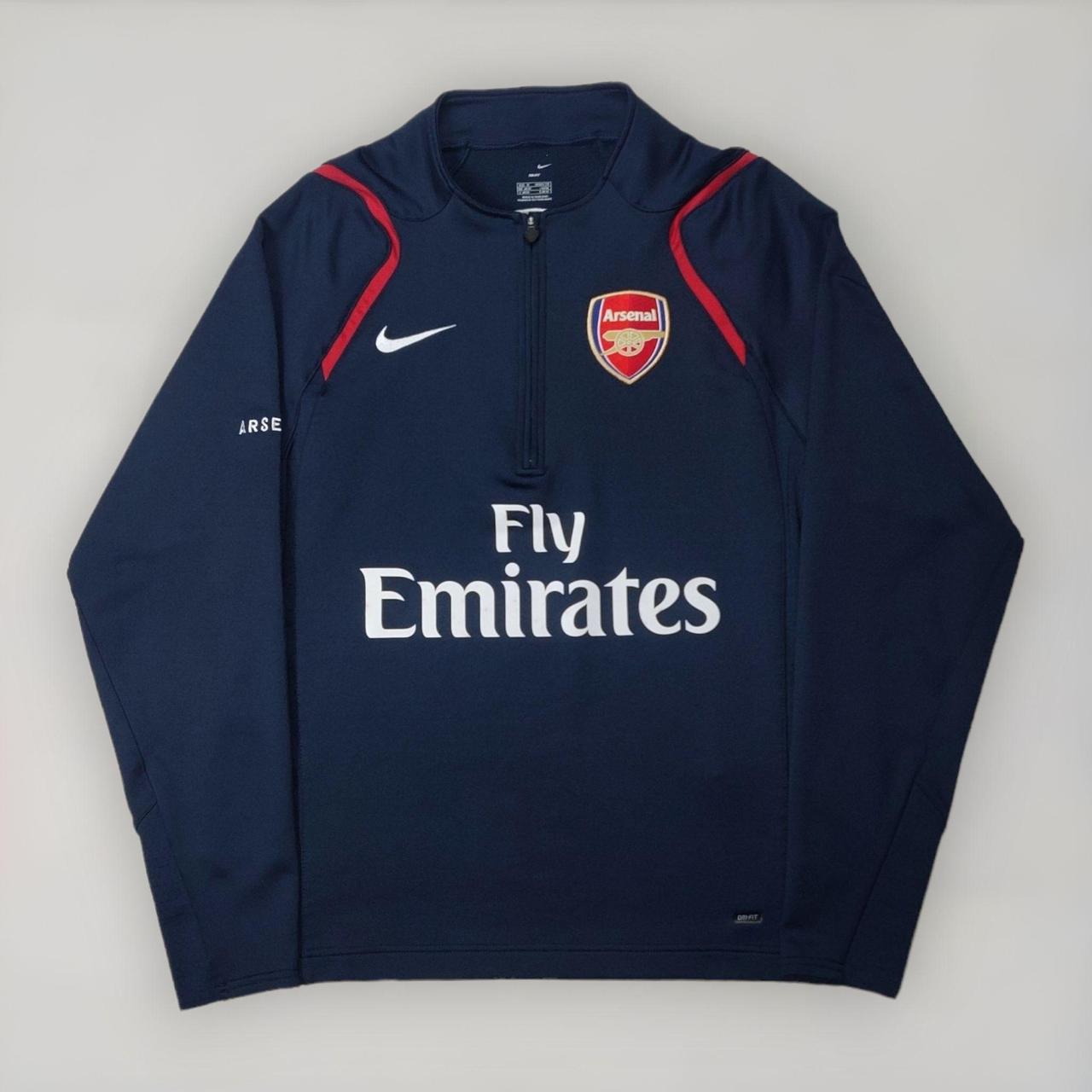 Nike Arsenal Pullover Training Drill Top Emirates... - Depop