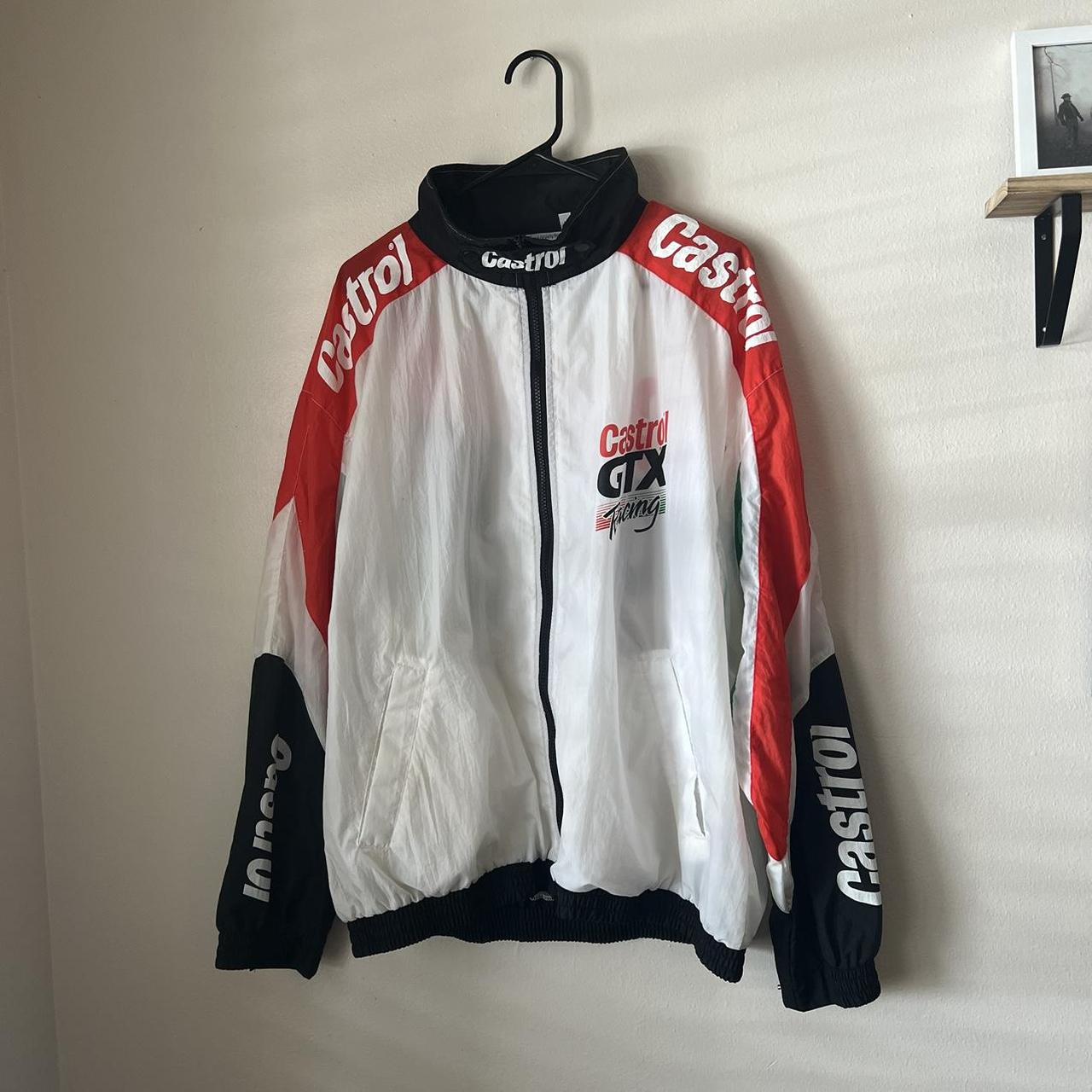 Castrol GTX Racing Jacket / Windbreaker. Size... - Depop