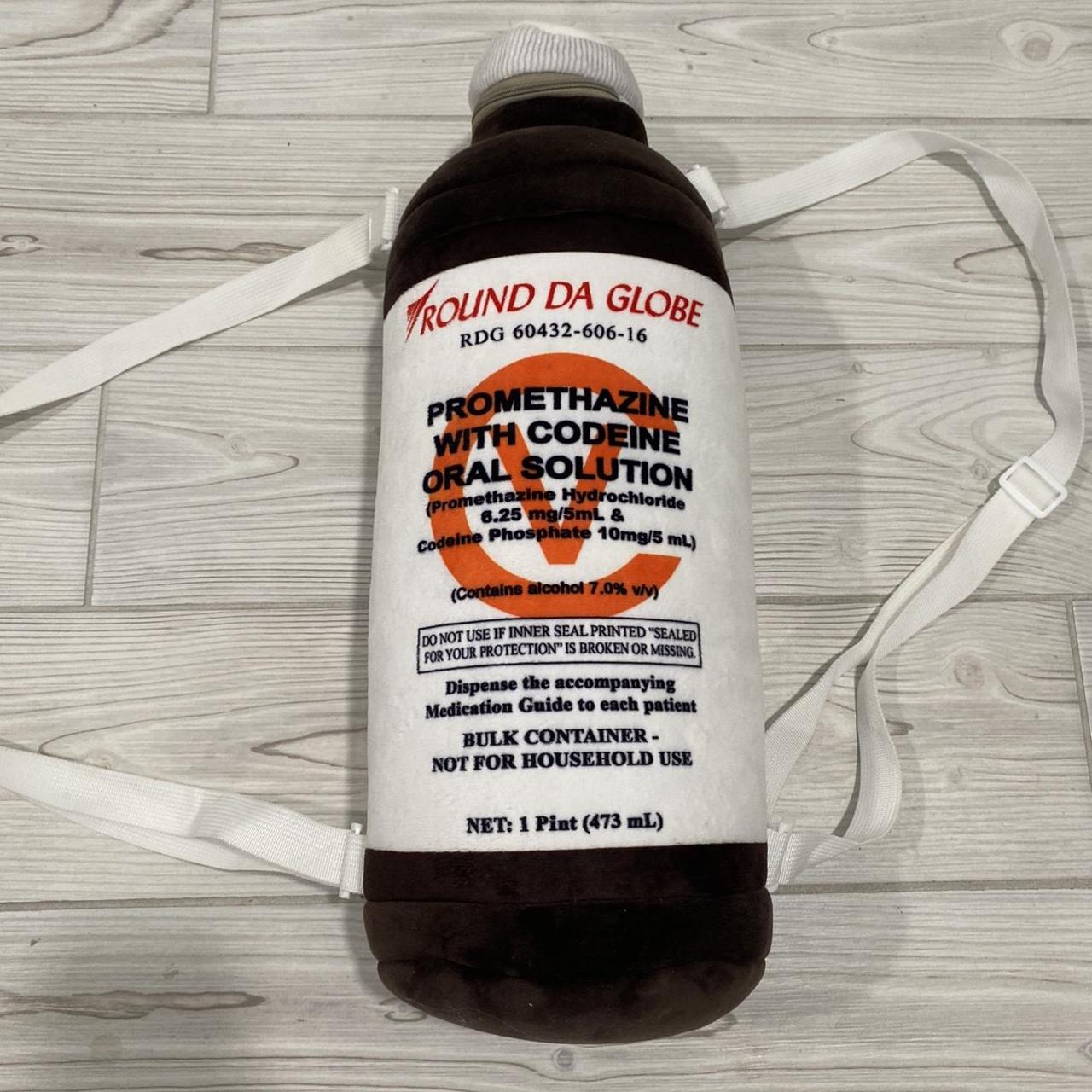 ROUND DA GLOBE - BACKPACK "promethazine with codeine... - Depop