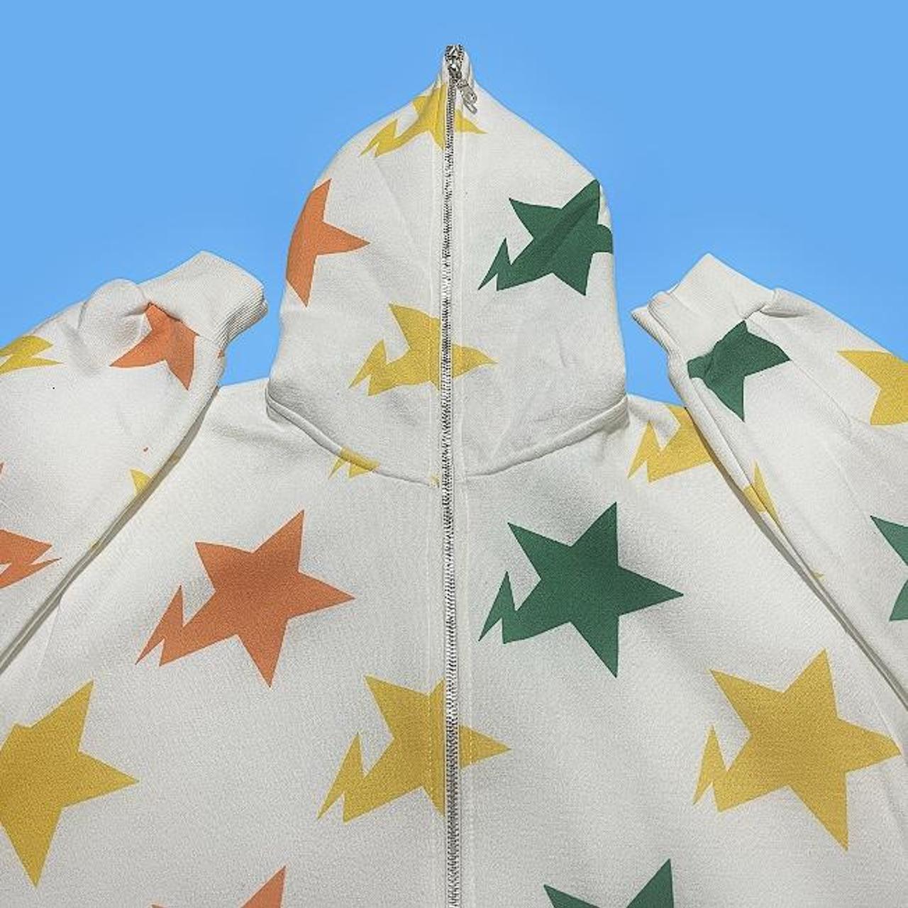 90s Bape Bapesta Bathing Ape Style Shooting Stars... - Depop