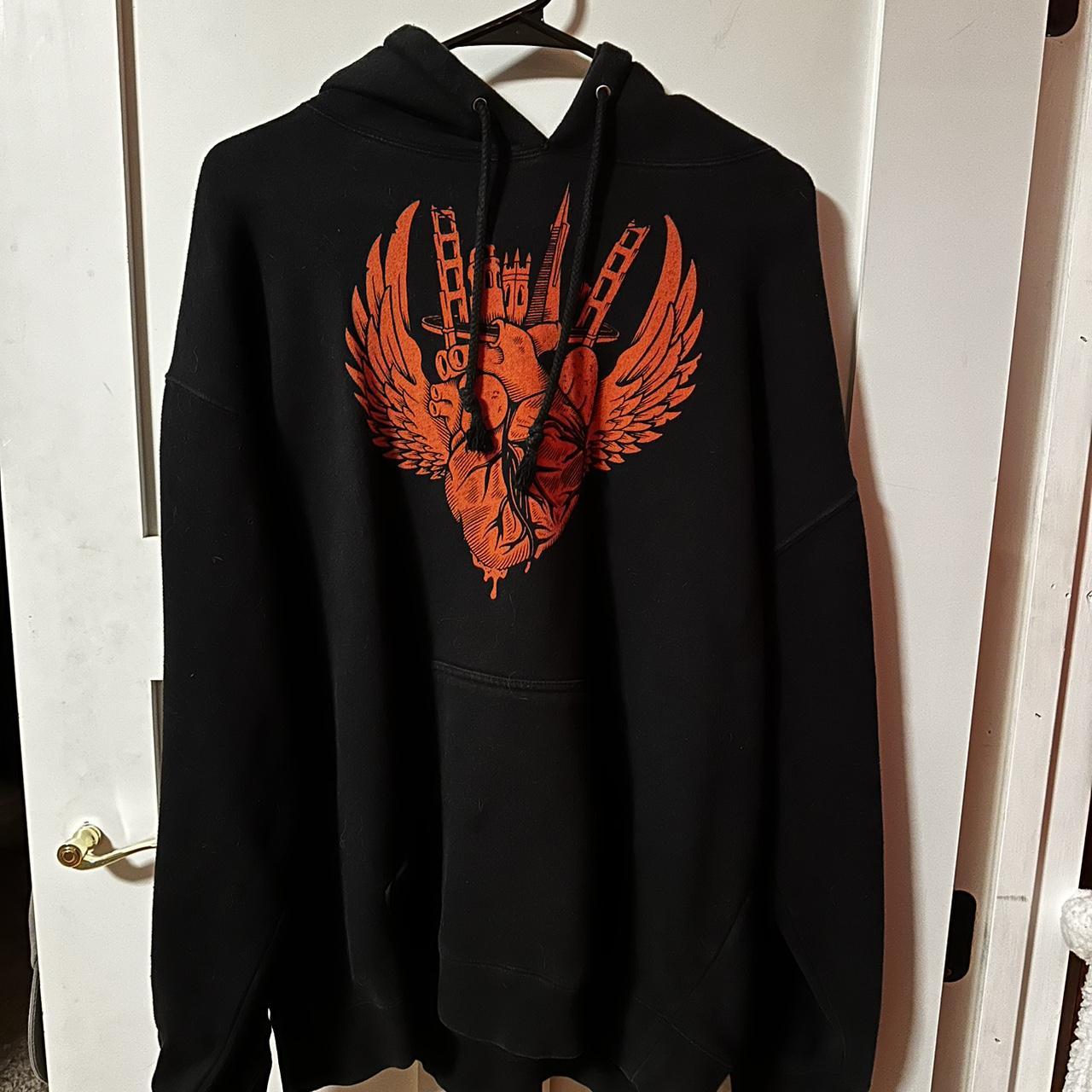 Jeremy Fish Upper Playground Hoodie. Minor small... - Depop